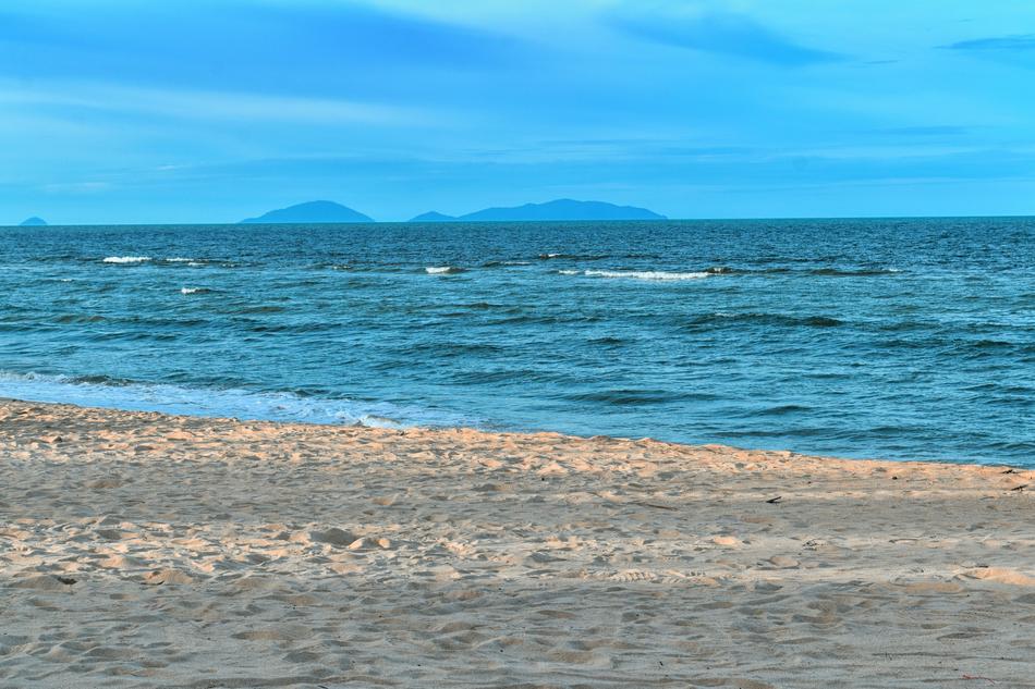 Blue Sea Sand Ocean free image download