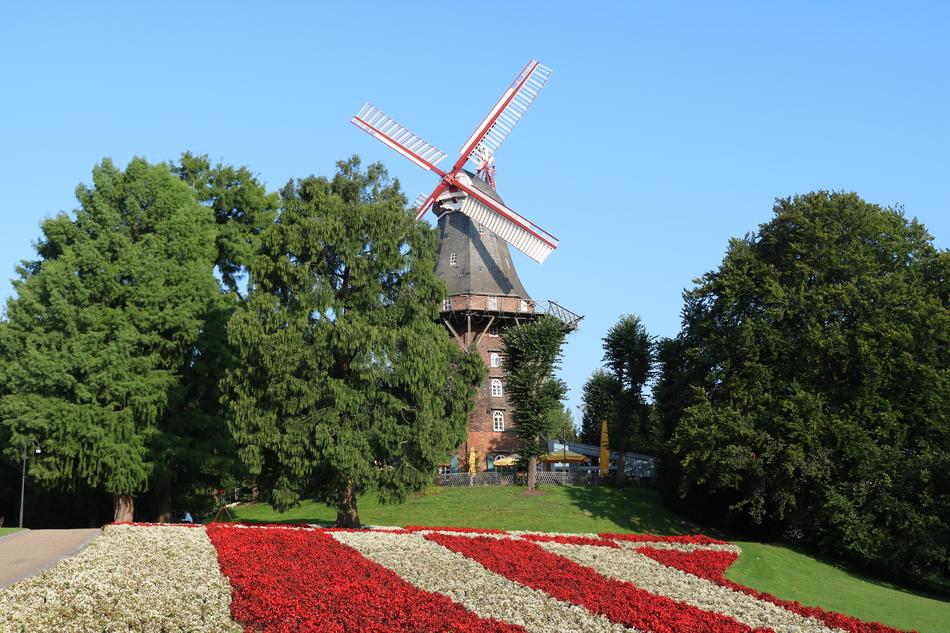Bremen Windmill On Wall free image download