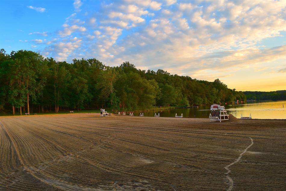 Lake Sunset Beach free image download