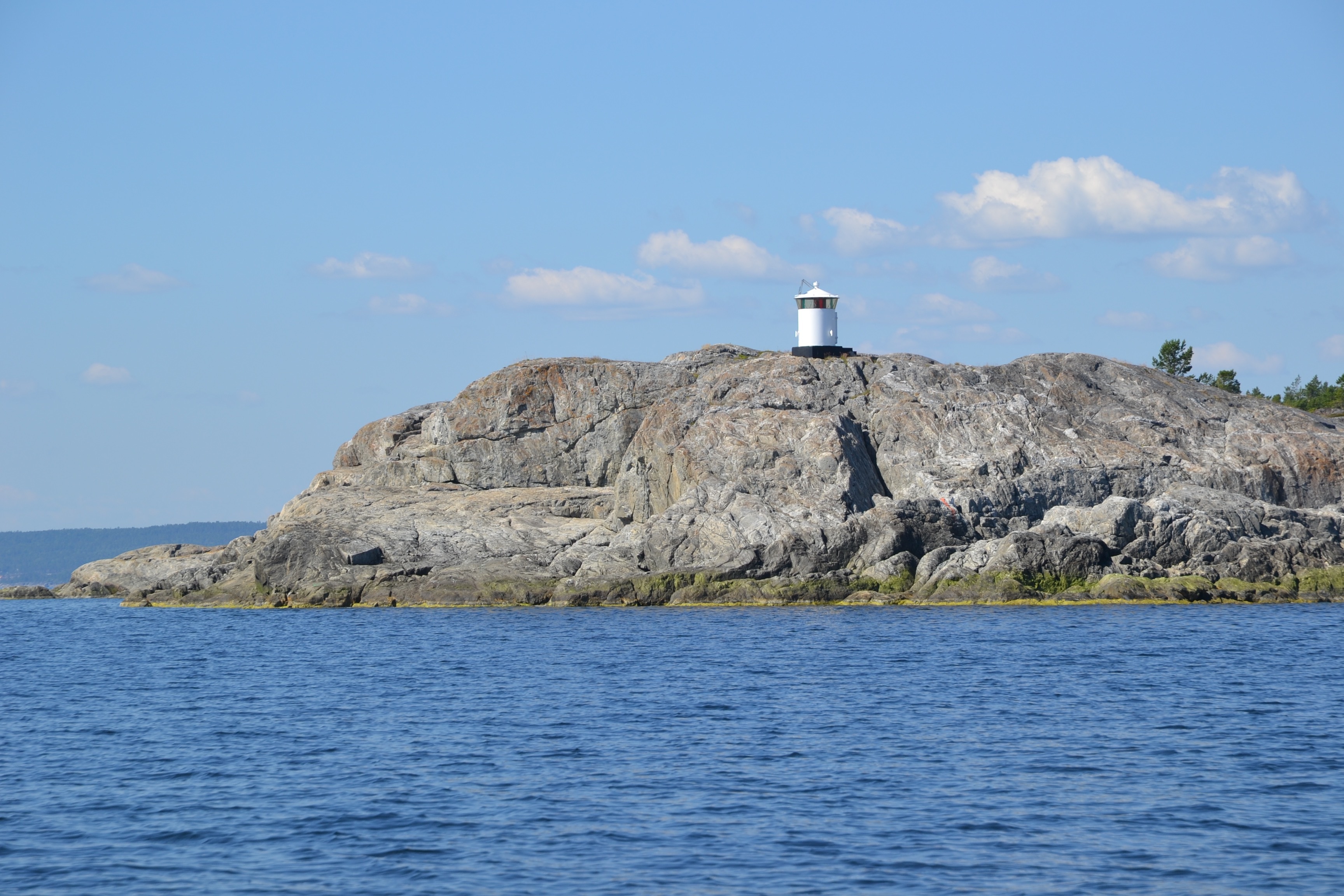 Archipelago Lighthouse Cliff free image download