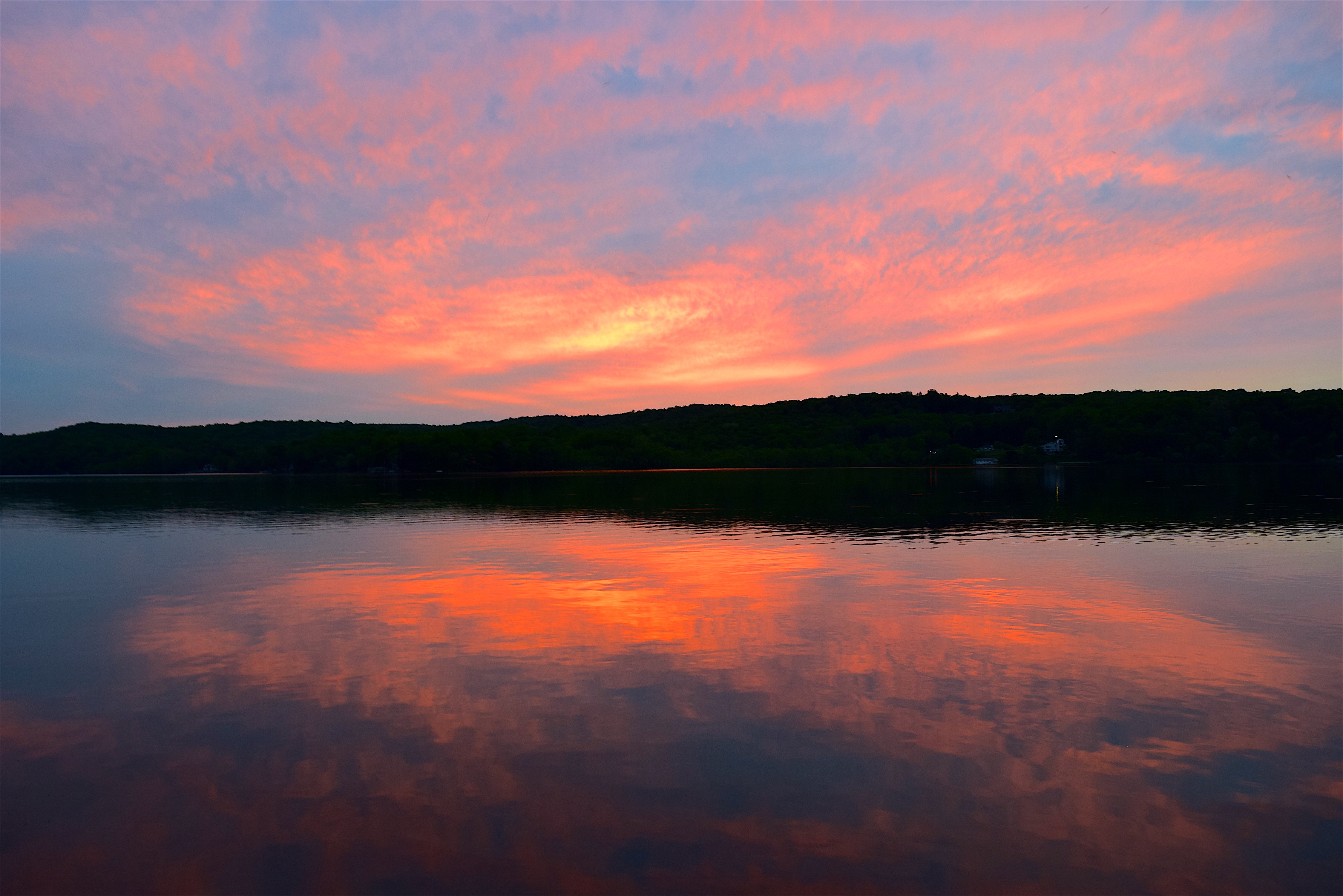 Lake Sunset Colors free image download