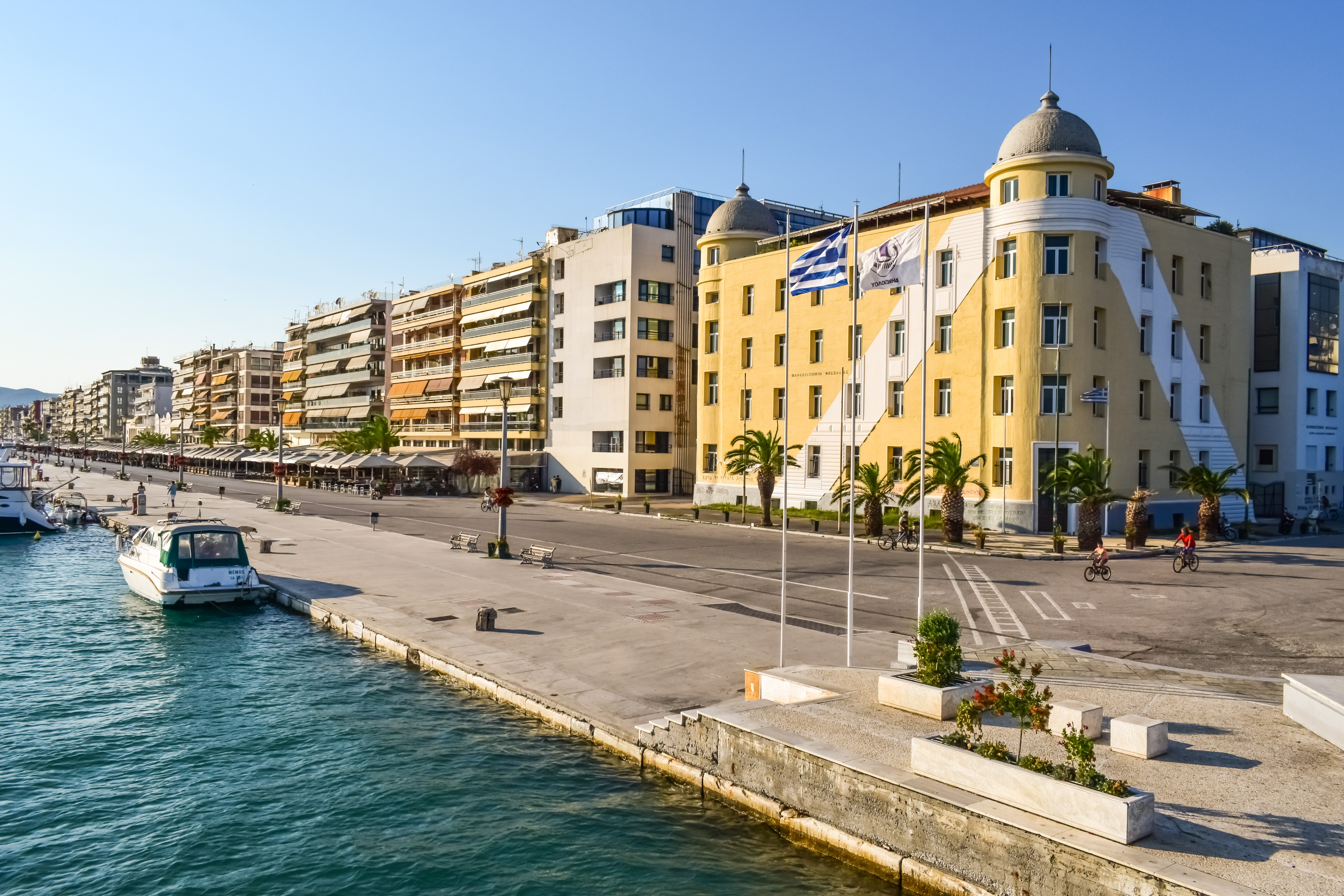 Greece Volos Promenade free image download