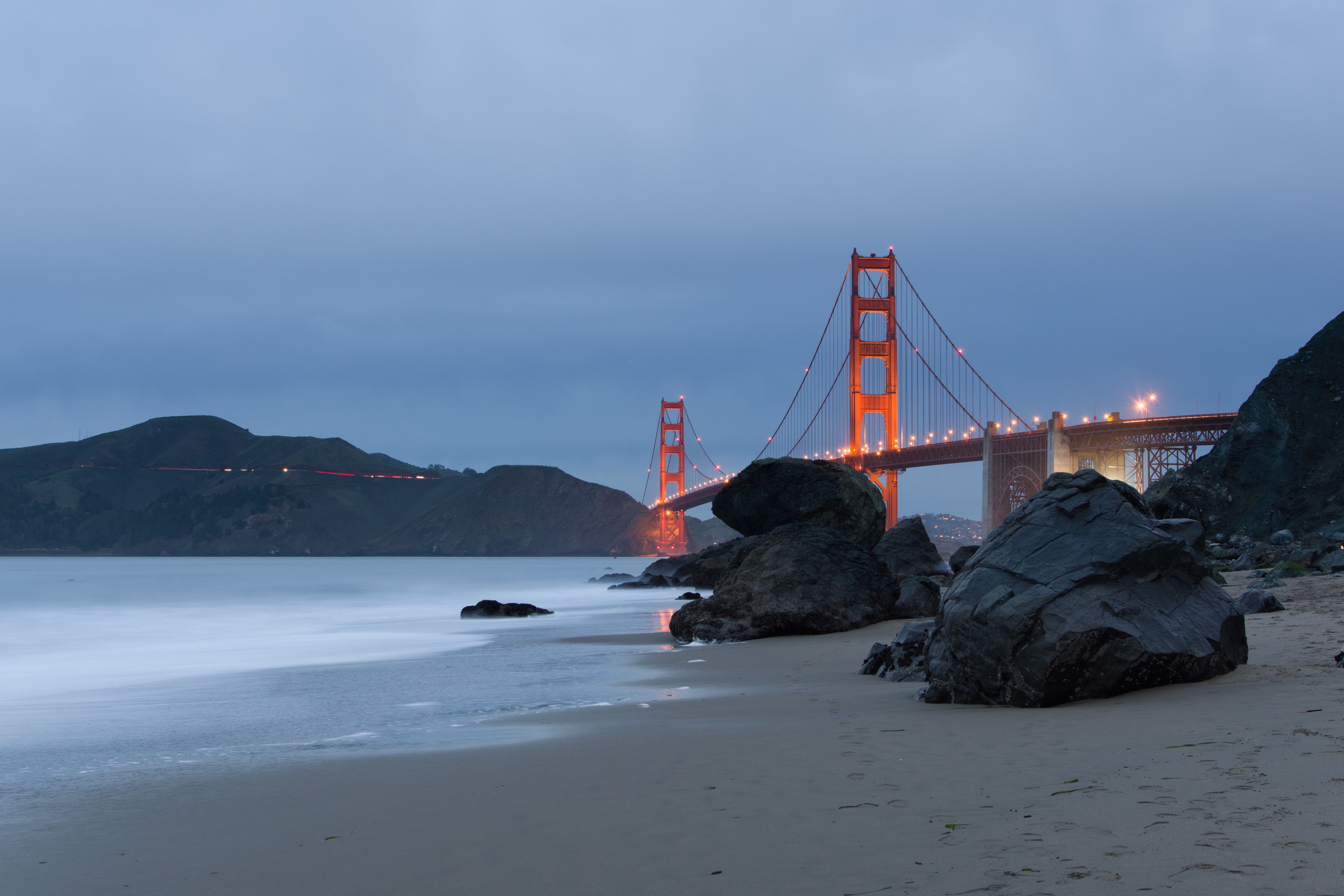 Golden Gate Bridge Infrastructure free image download