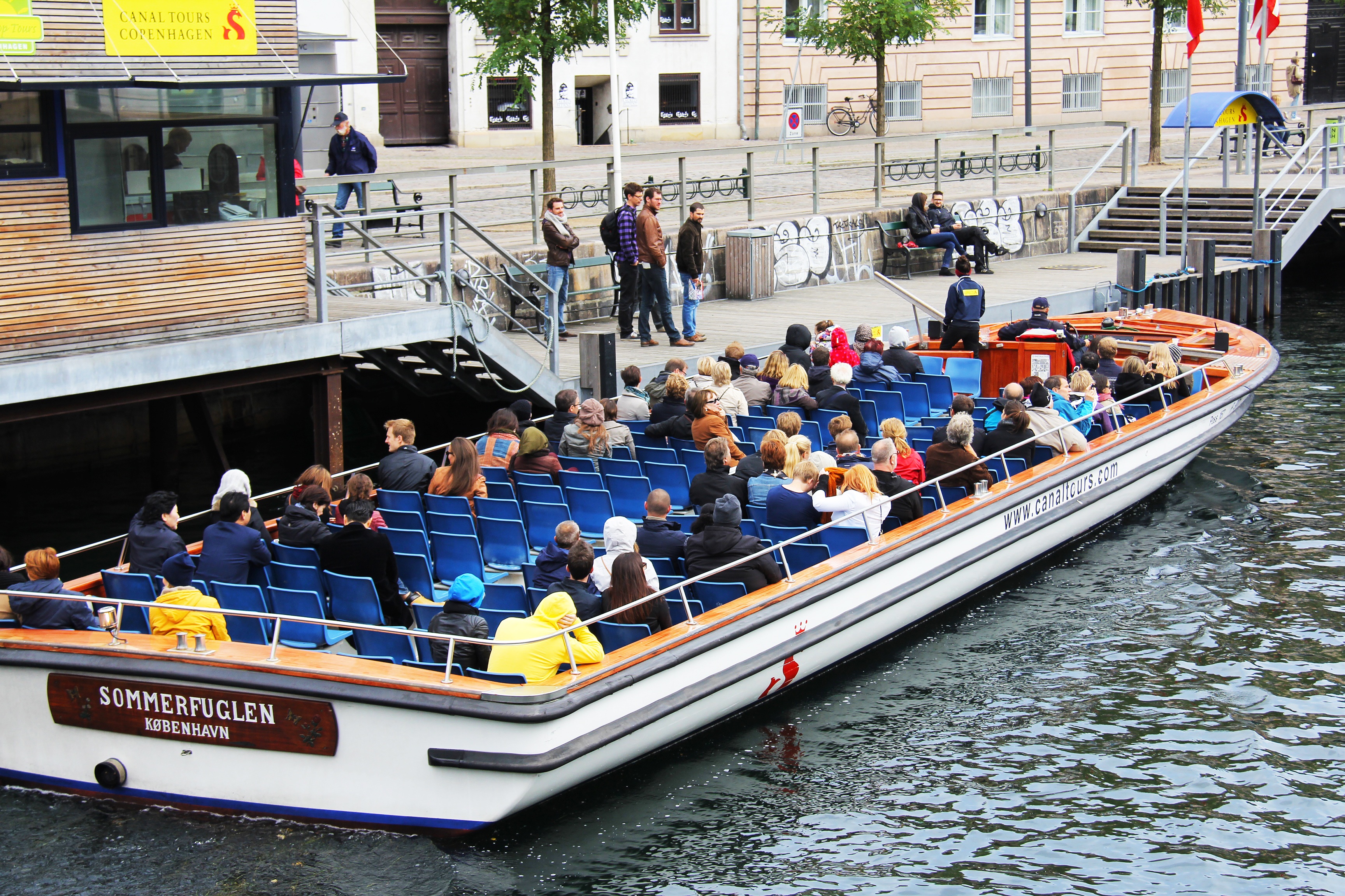 Canal Tour Boat Sight free image download