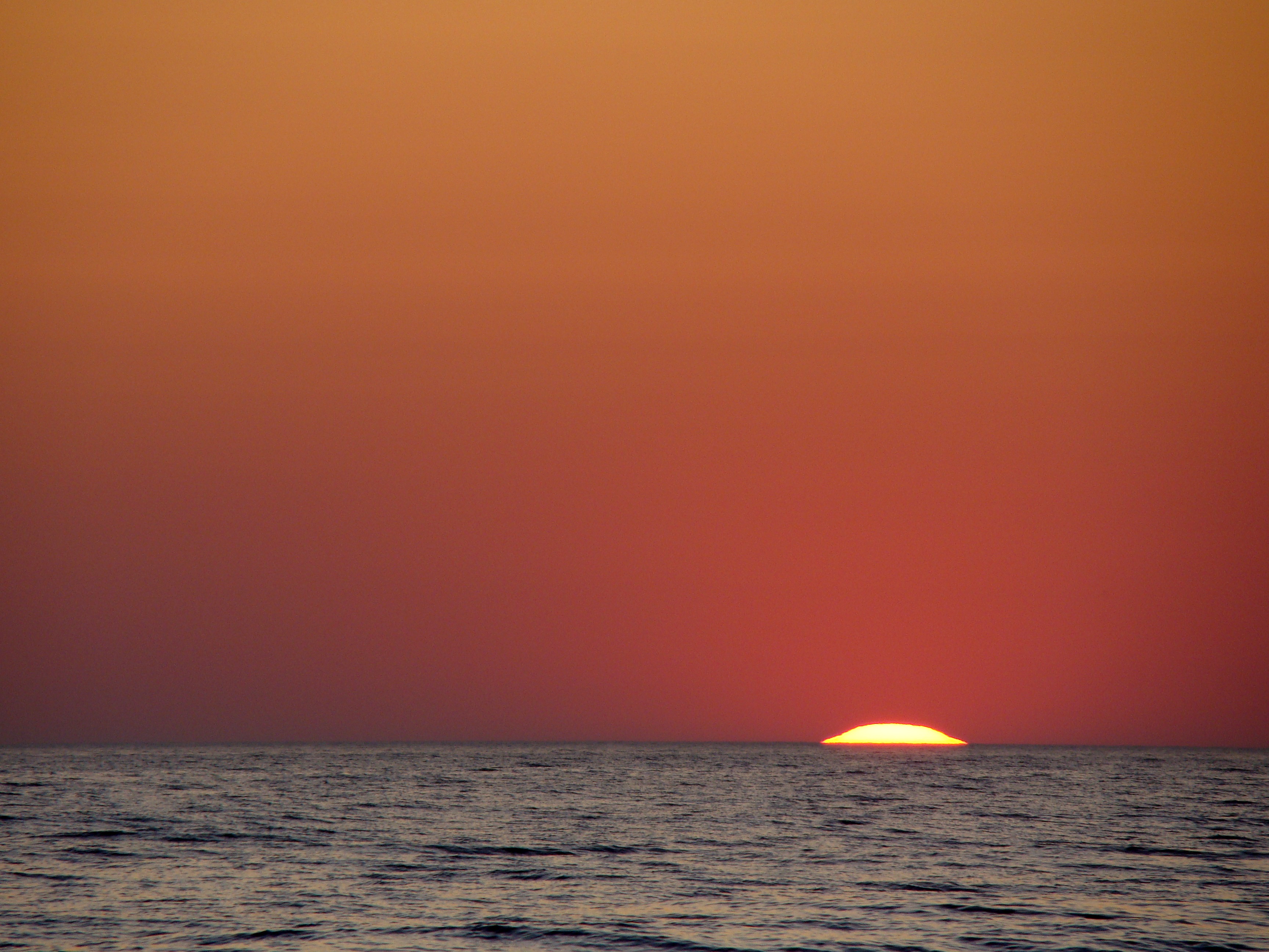 Sunset Orange Red free image download