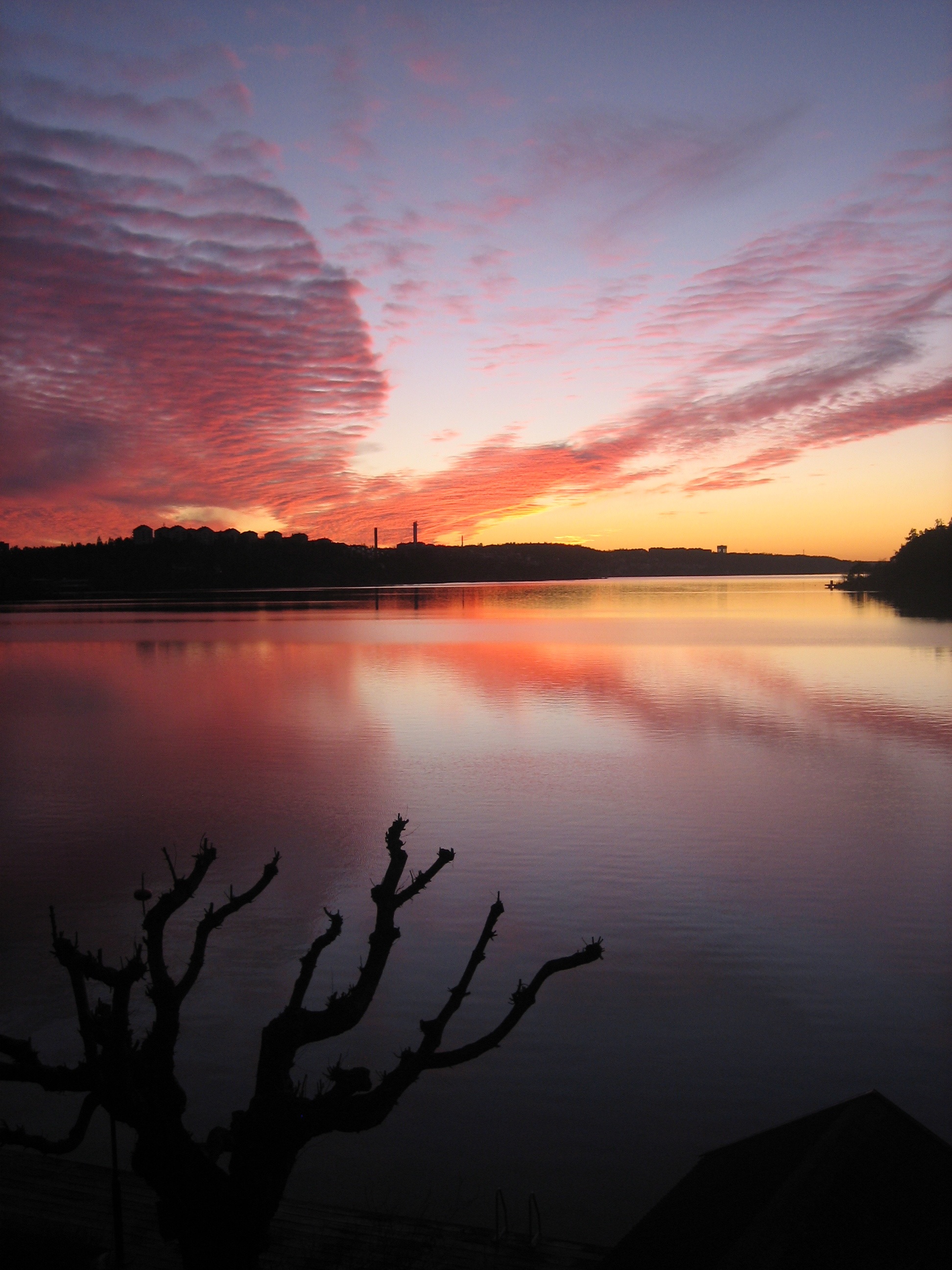 Sunset Water Lake free image download