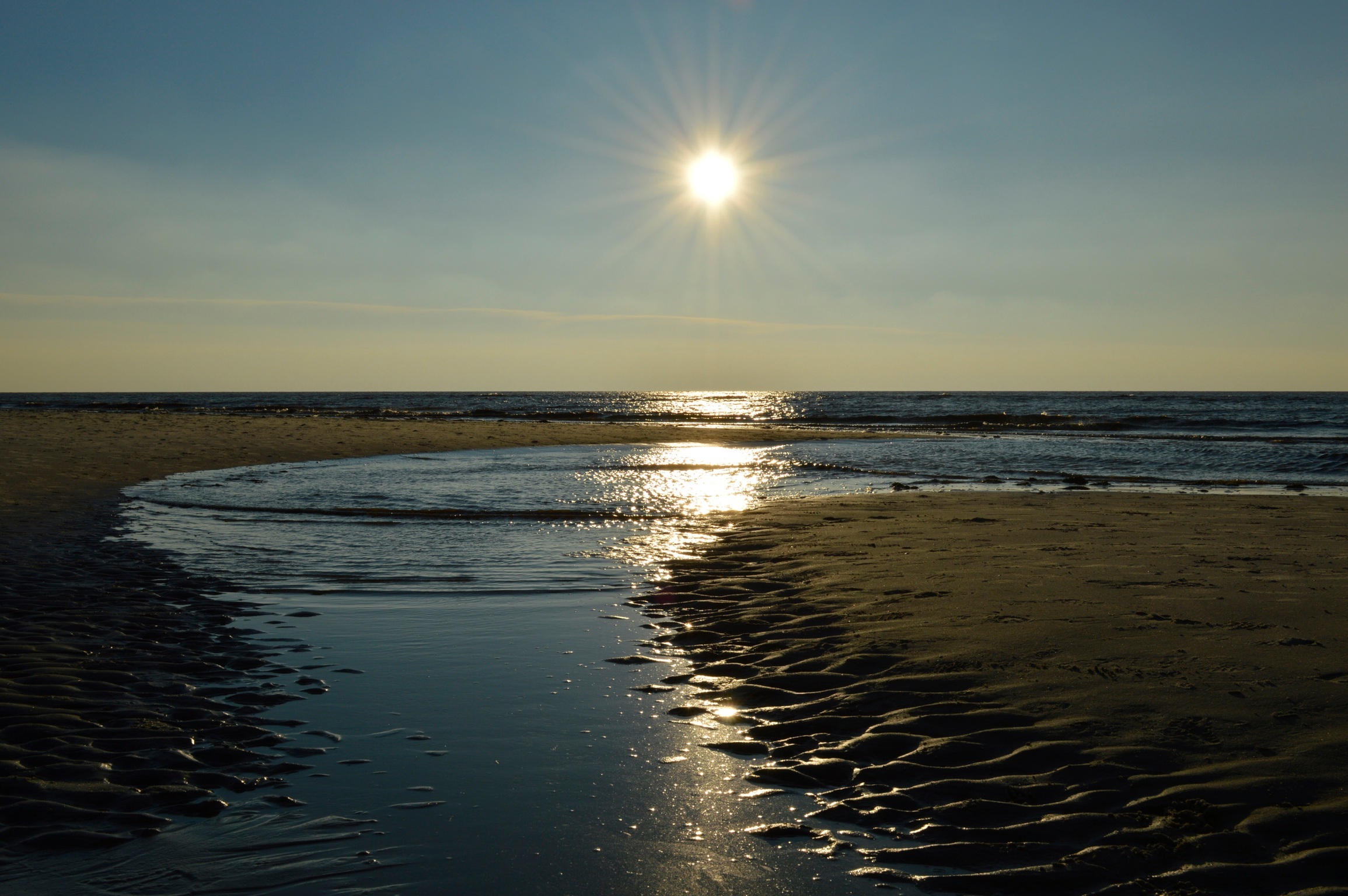 Water Sun River free image download
