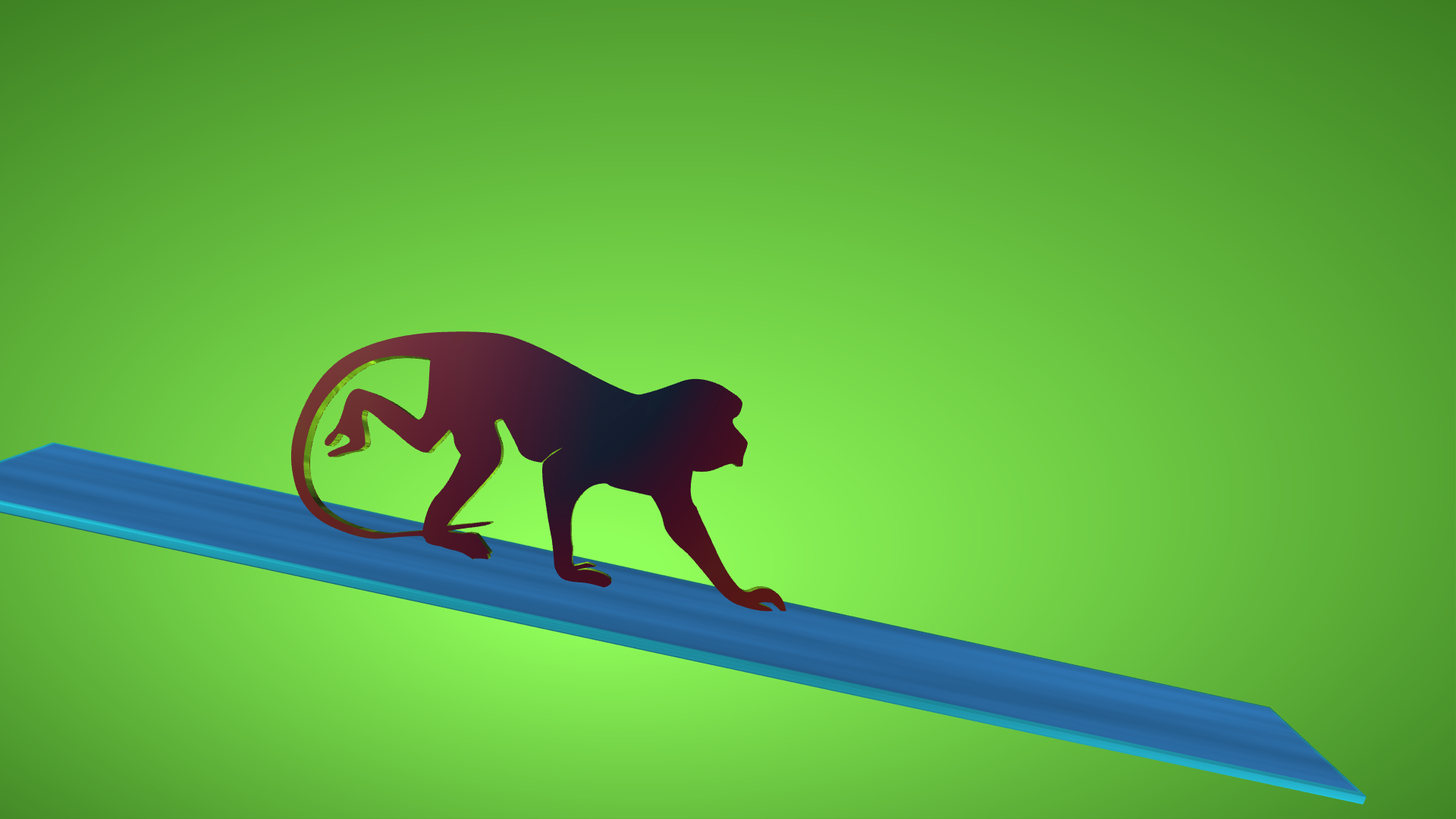 Monkey animal sliding free image download