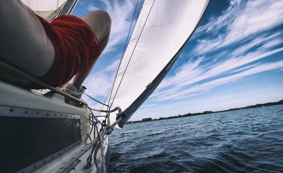 Relaxation Boat Lake free image download