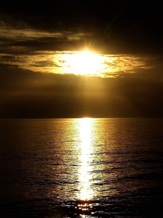 Ocean Sun Water free image download