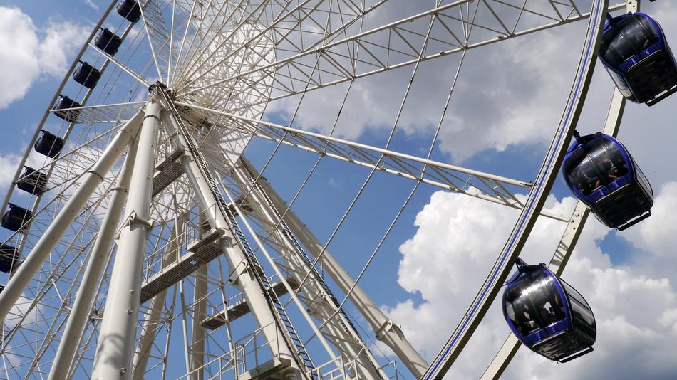 Budapest Giant Ferris Wheel free image download
