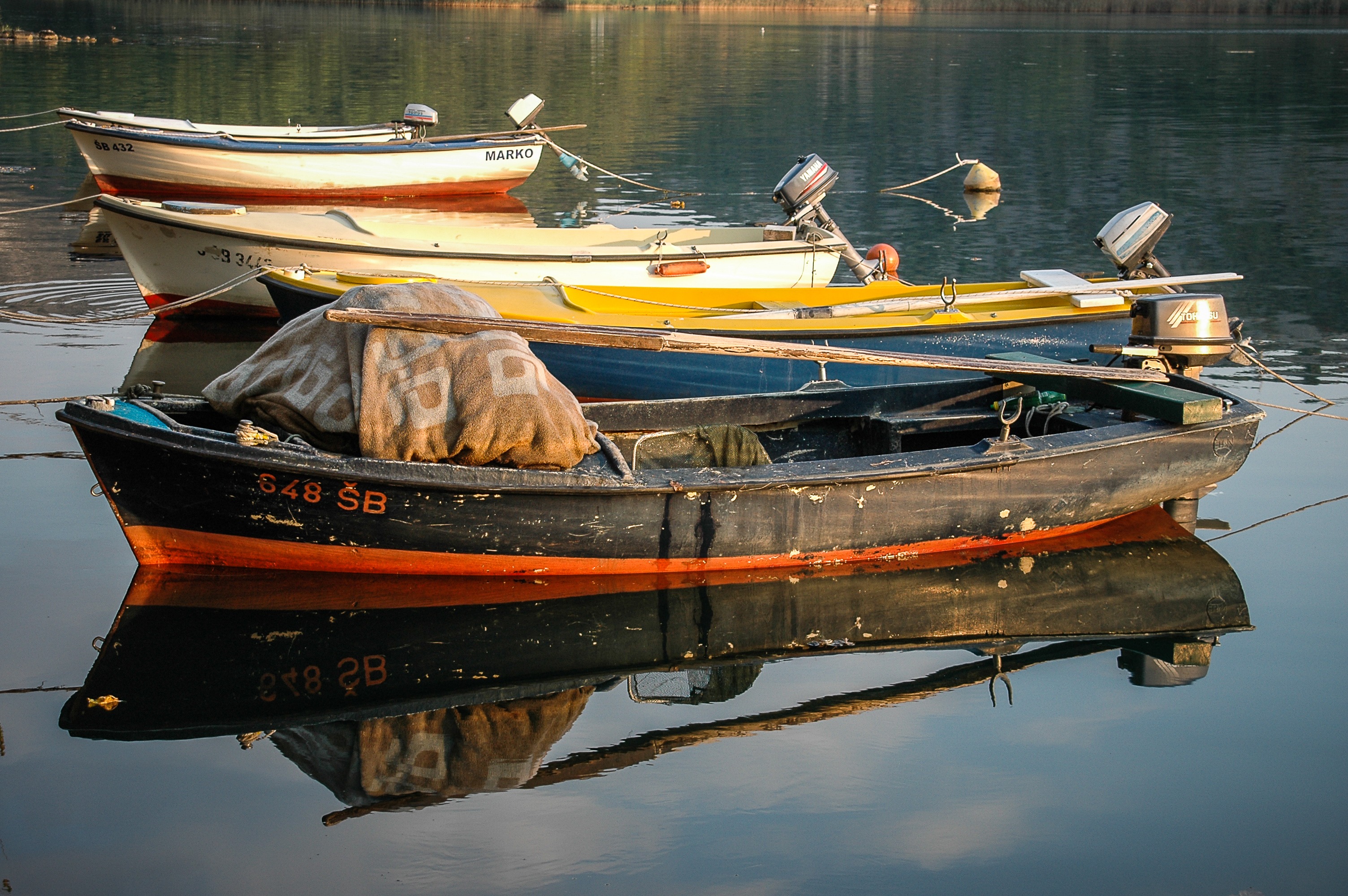 Fishing Boats Sea Picturesque free image download