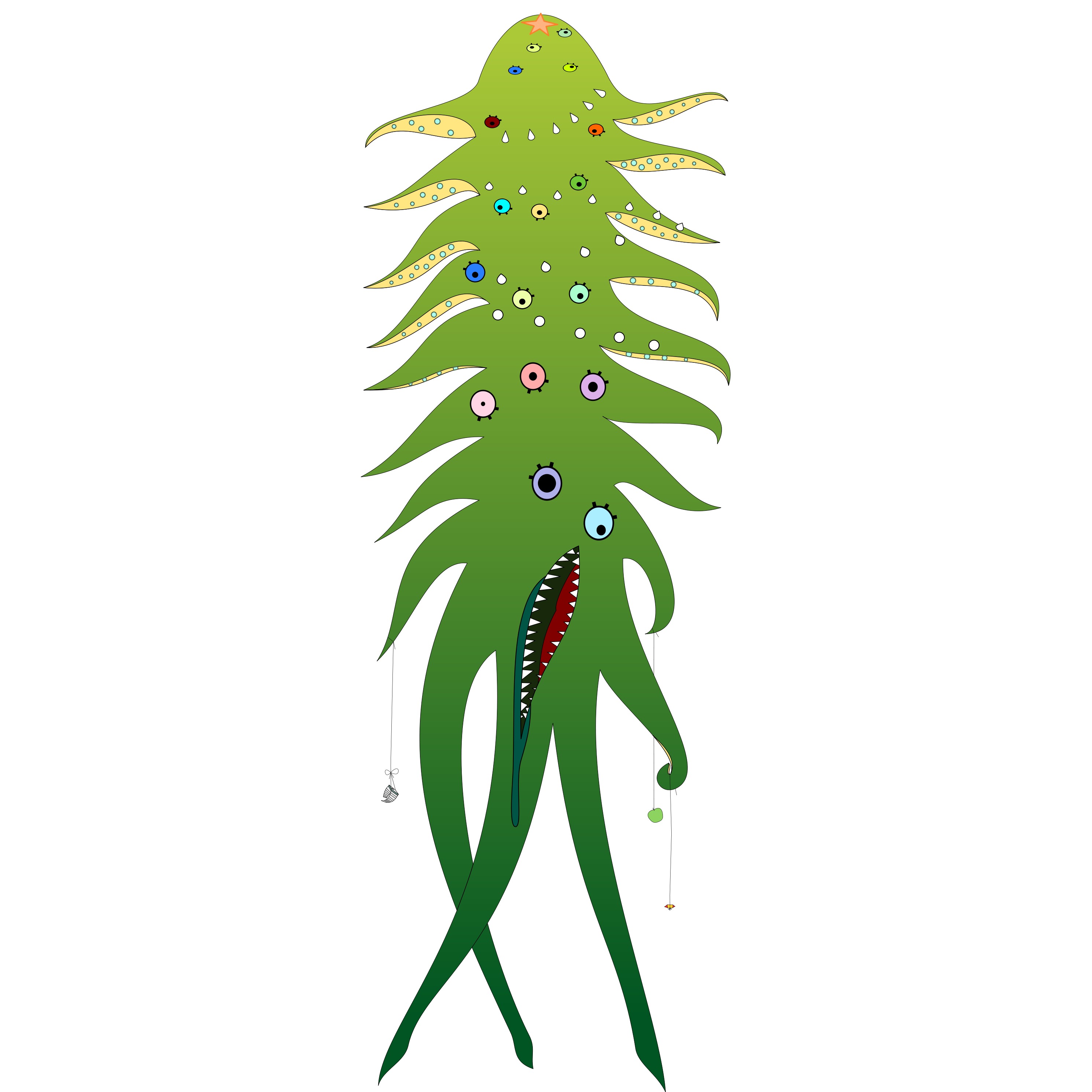 Monster alien octopus sea monster free image download
