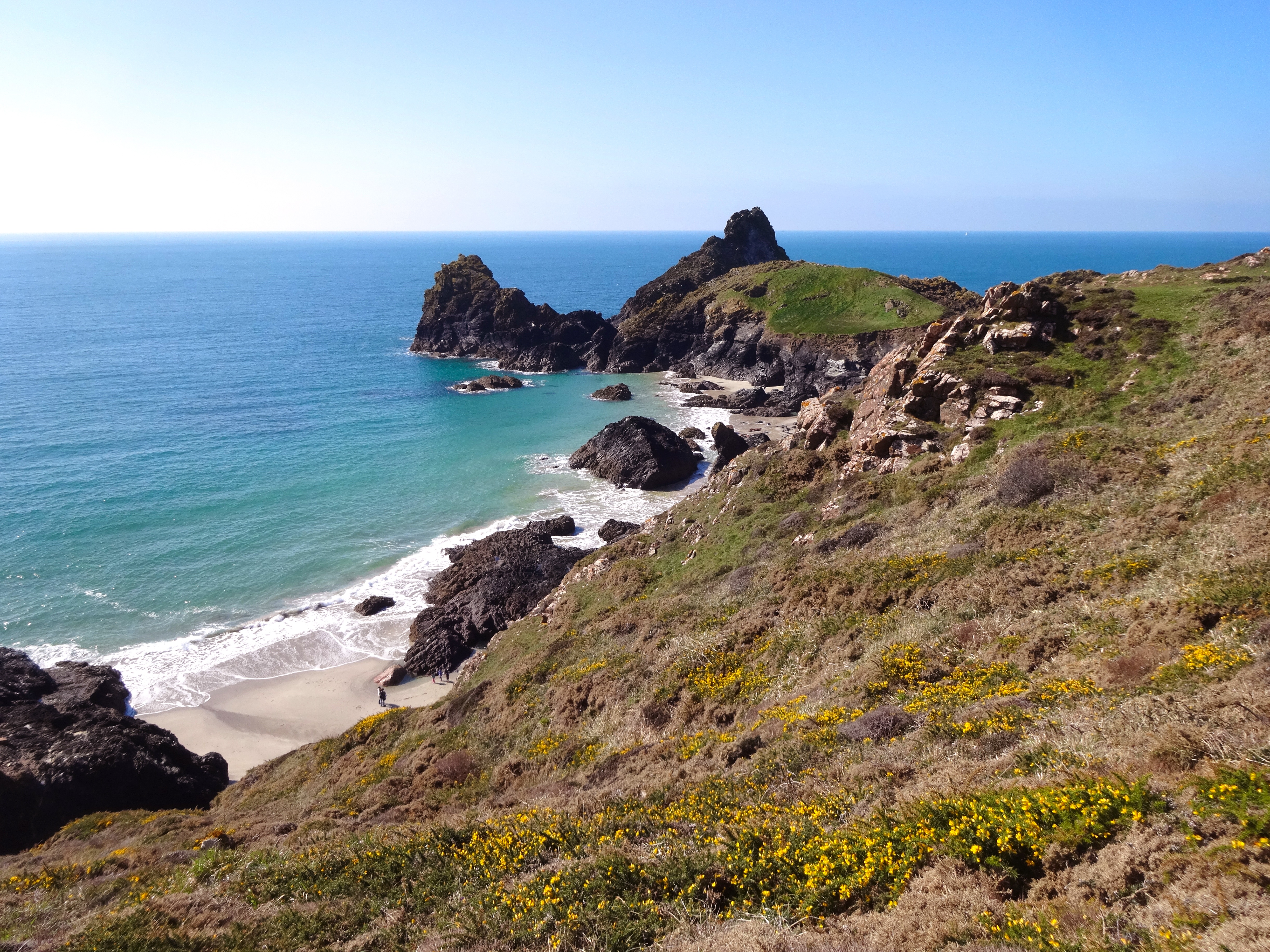 Cornwall Coast Sea free image download
