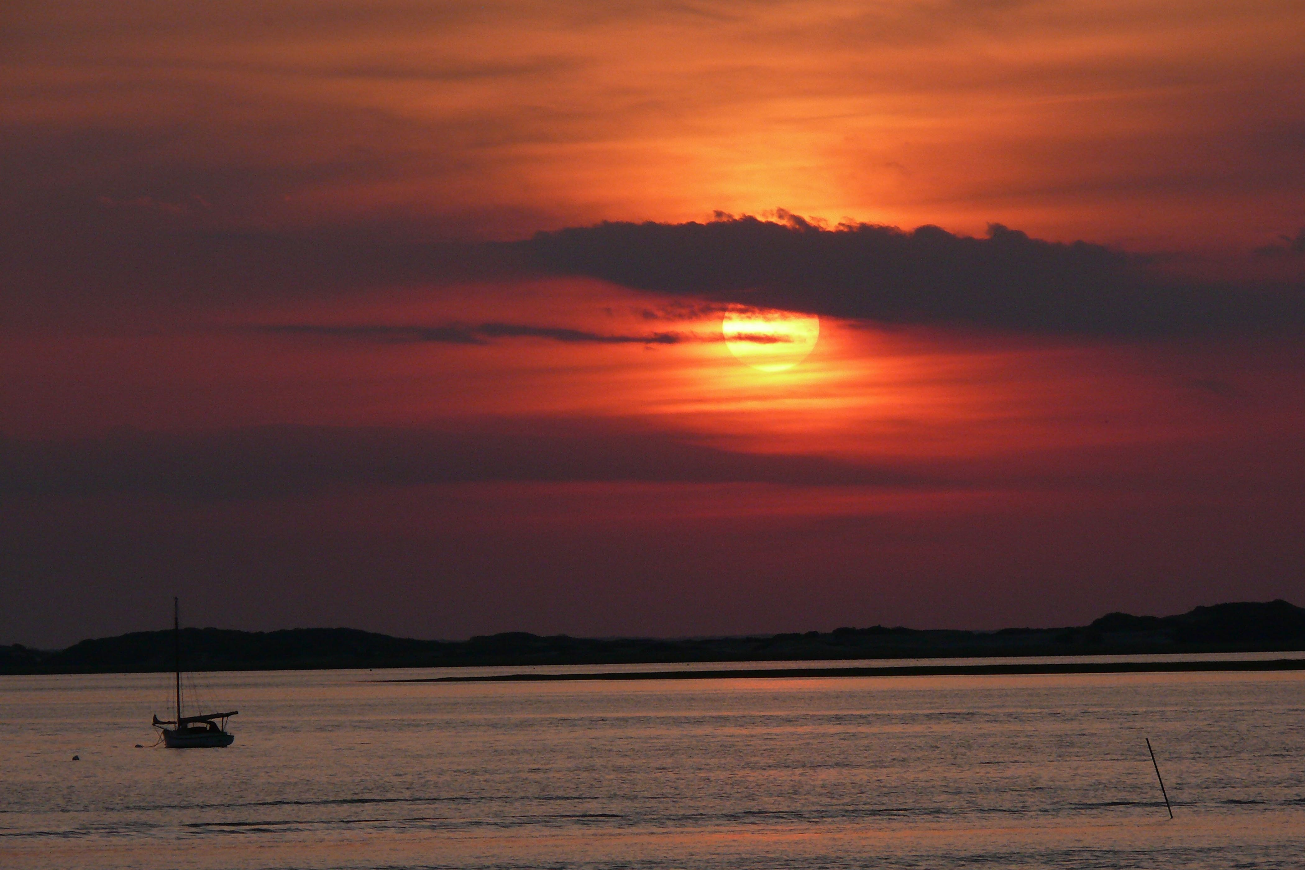 Sunset Cape Cod Sea free image download