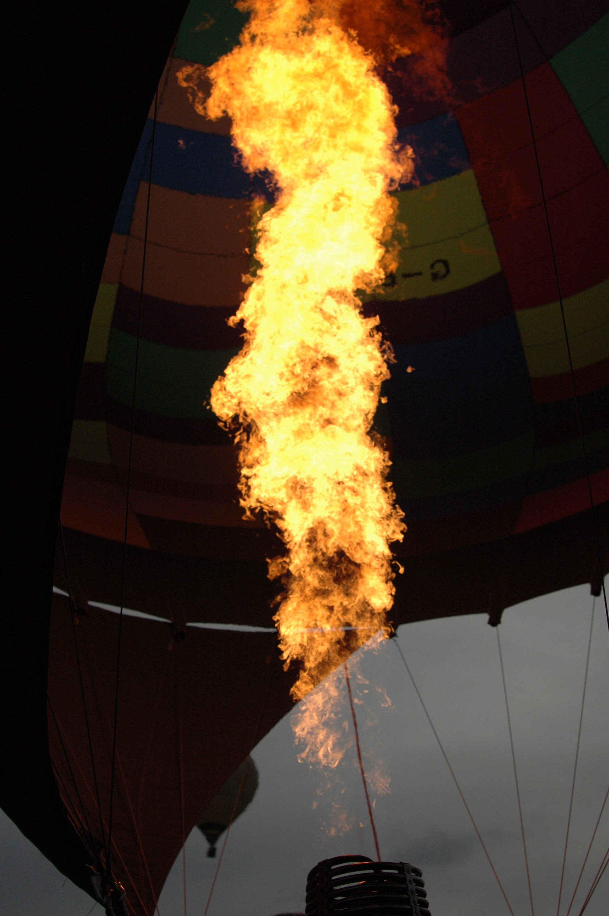 Balloon Flame Dusk free image download