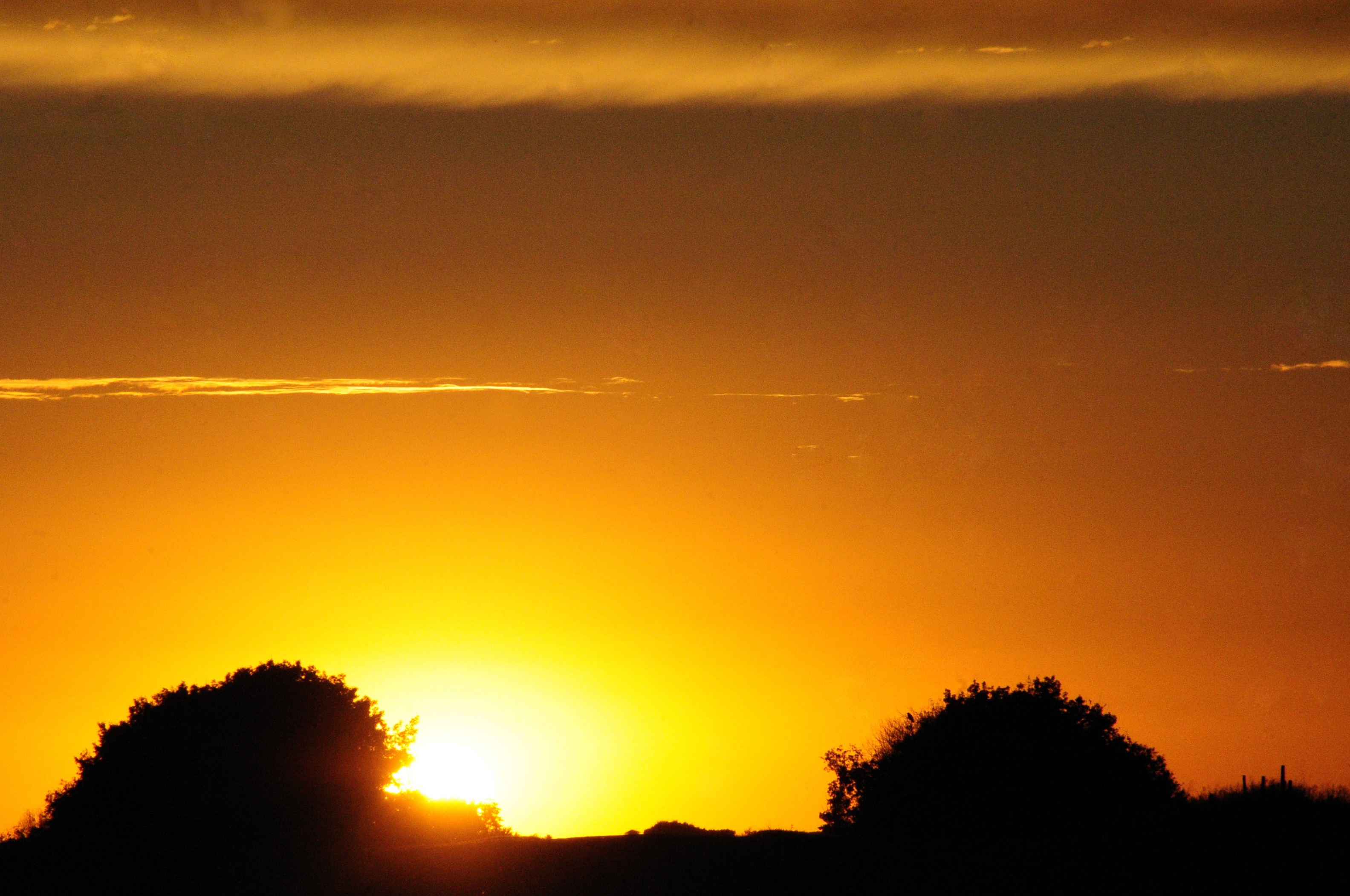 Sunset Field Farm free image download