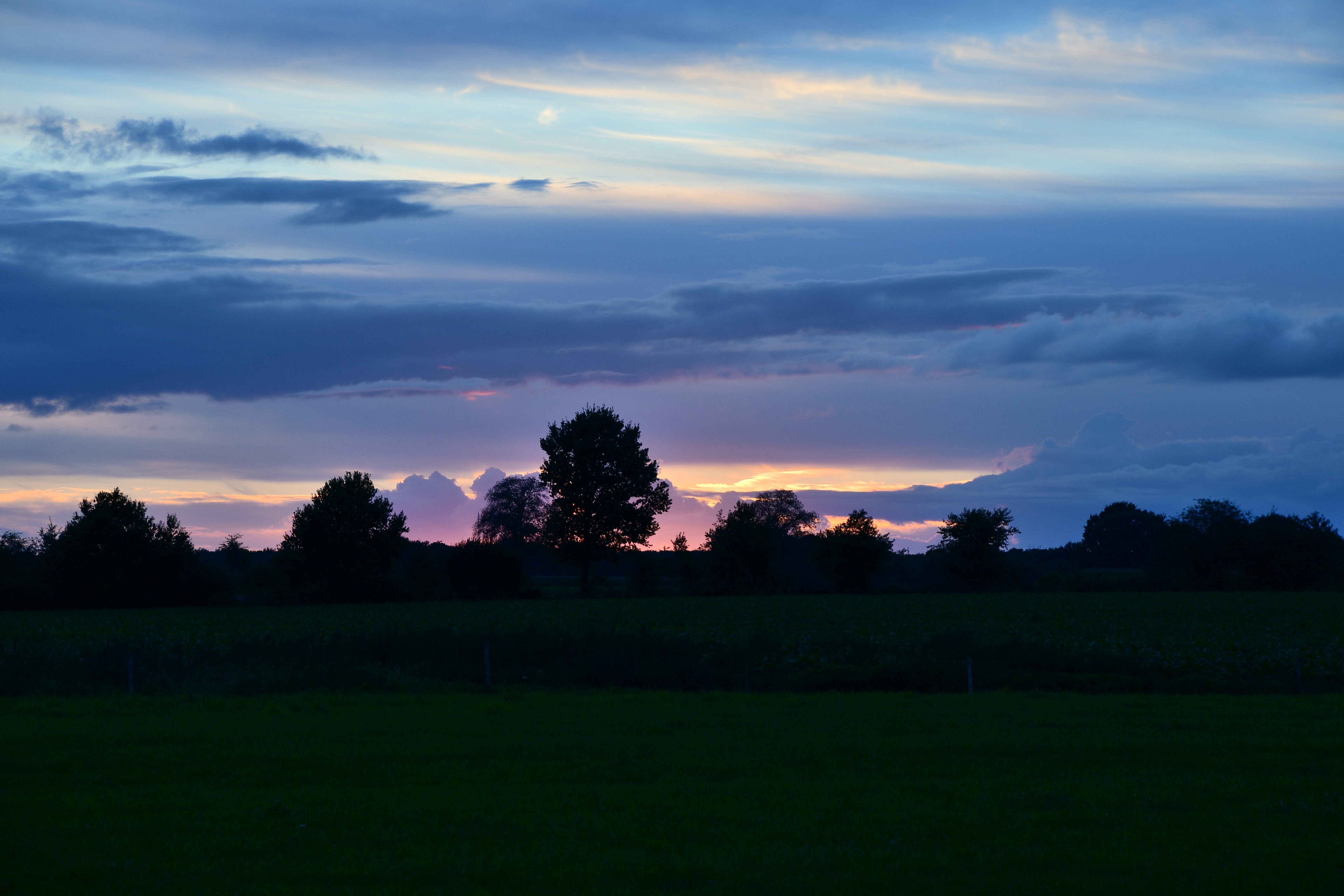 Sunset Clouds Air free image download