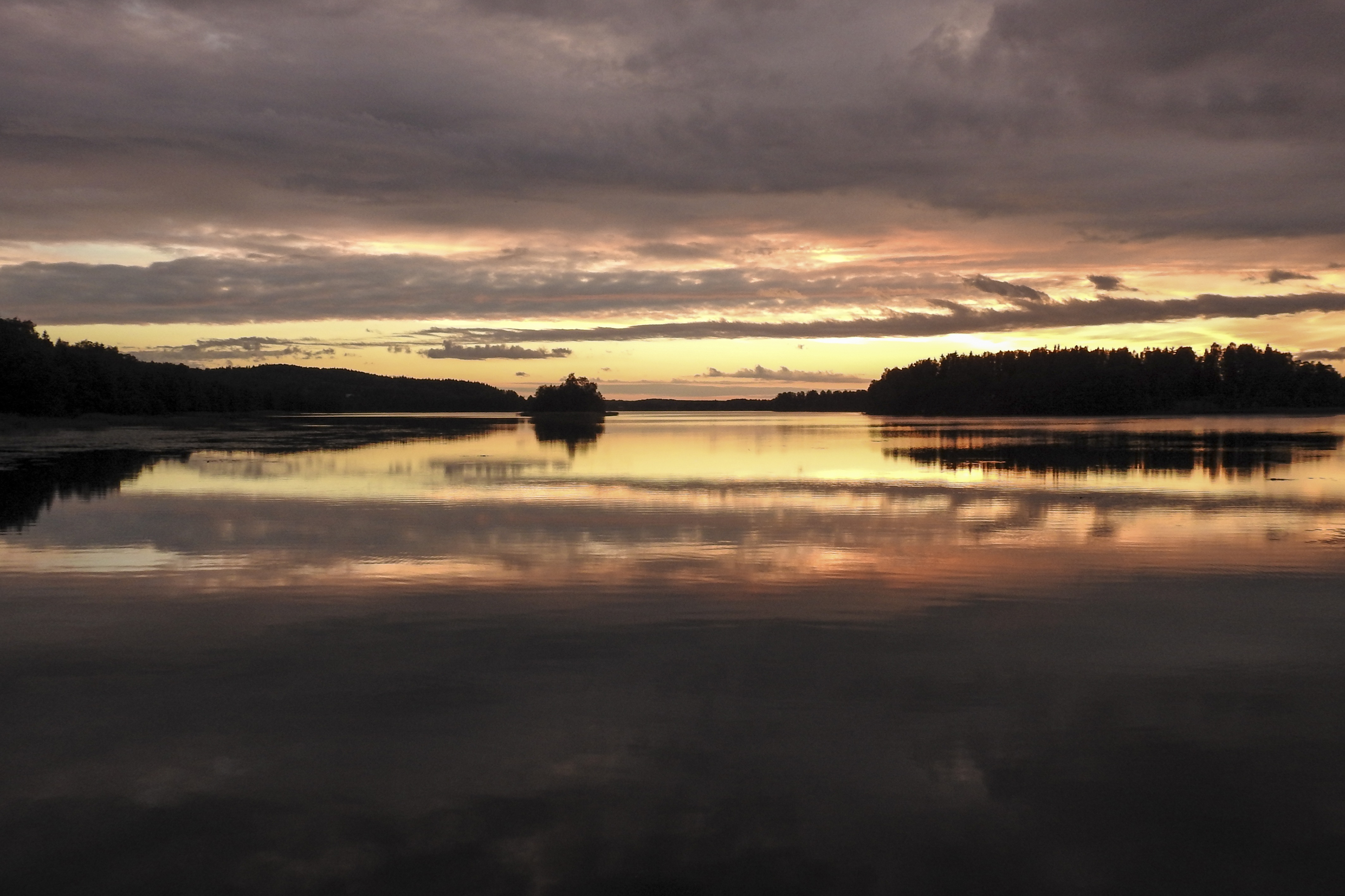 Sunset July Finland free image download