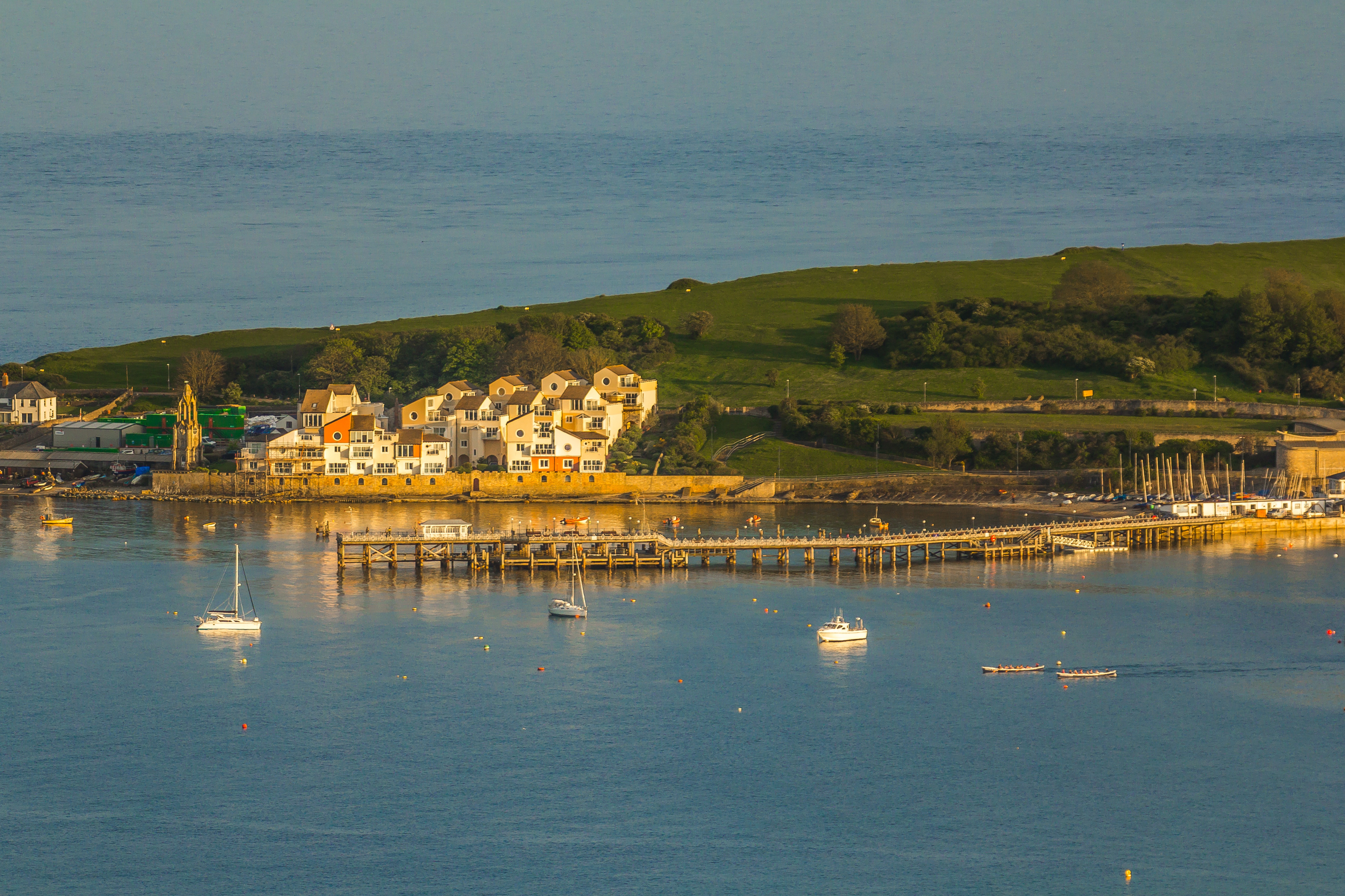 Swanage Bay Ocean free image download