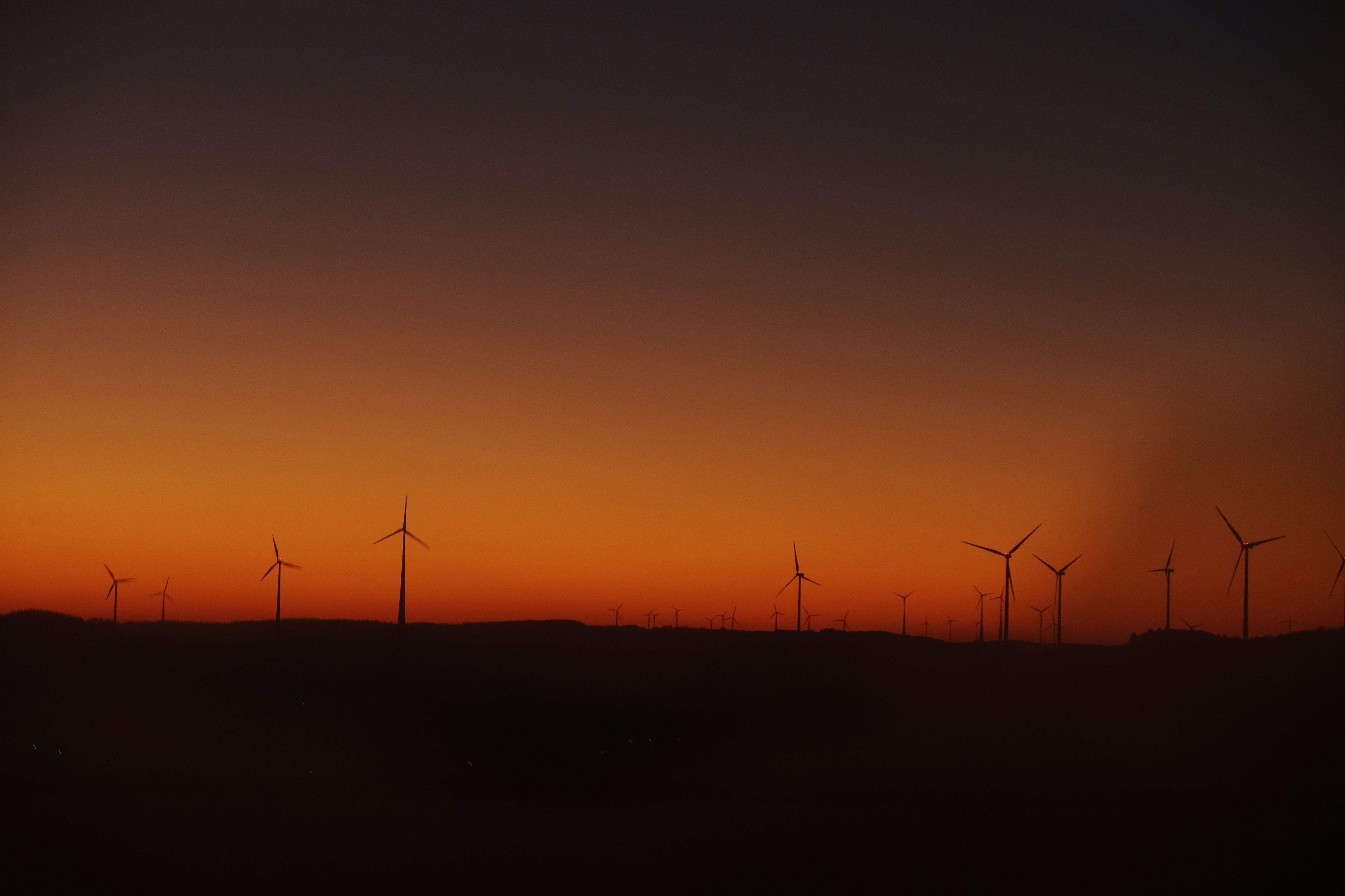 Sunset Landscape Dark free image download