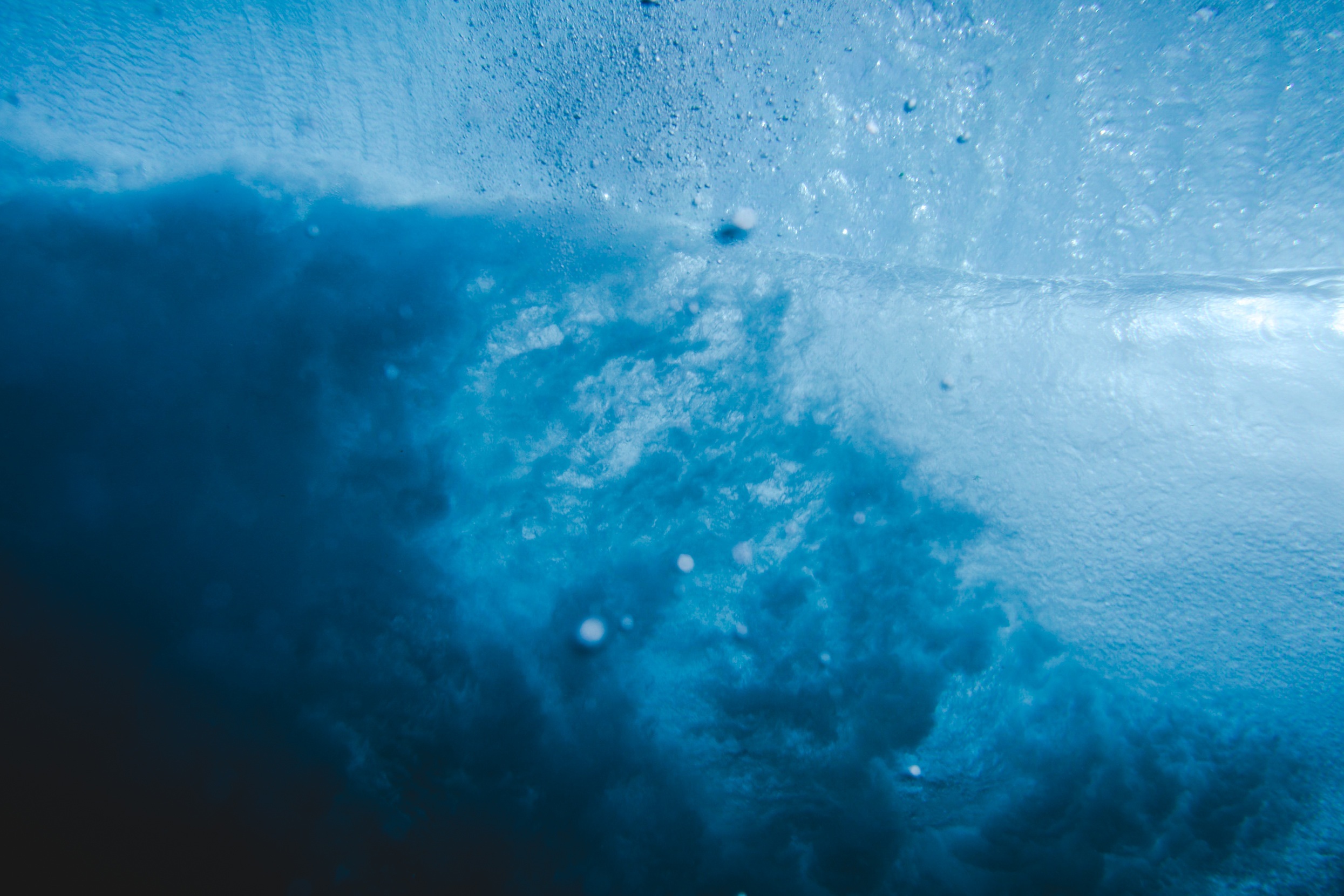 Blue Ocean water splash free image download