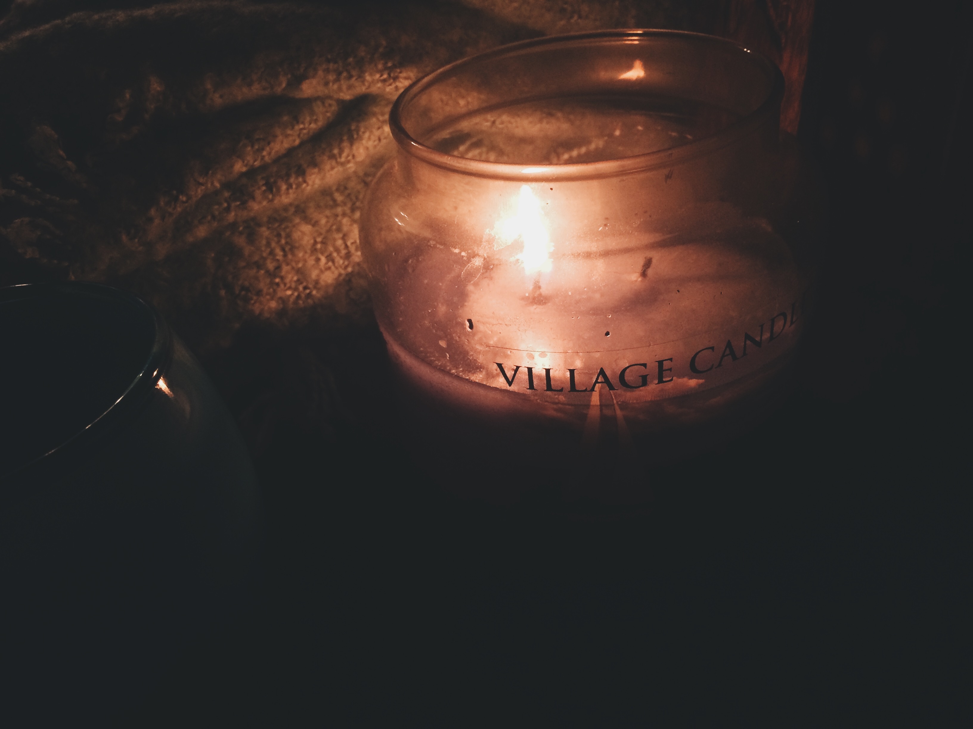 Dark Candle Light free image download