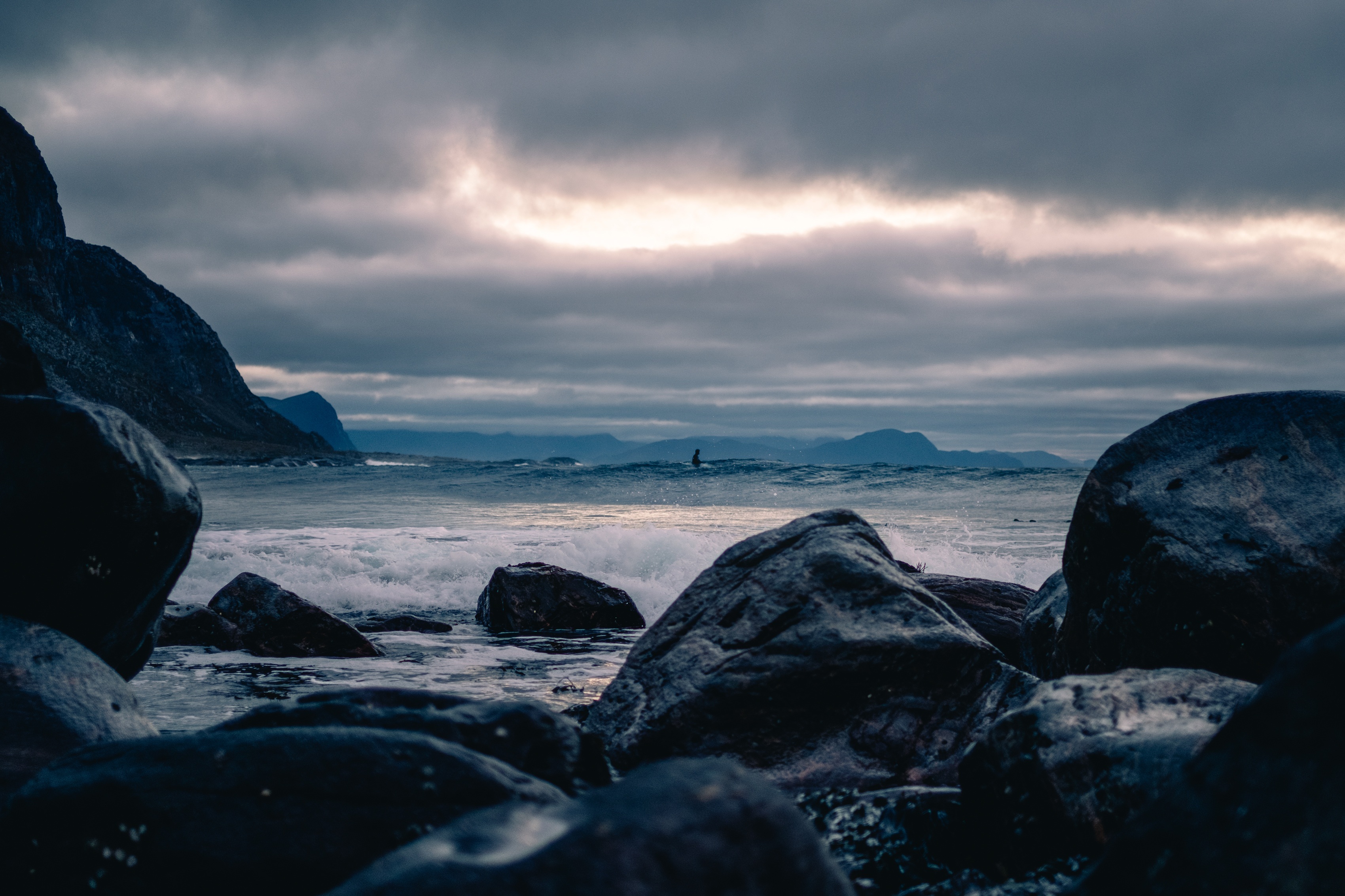 Nature Landscape Waves free image download