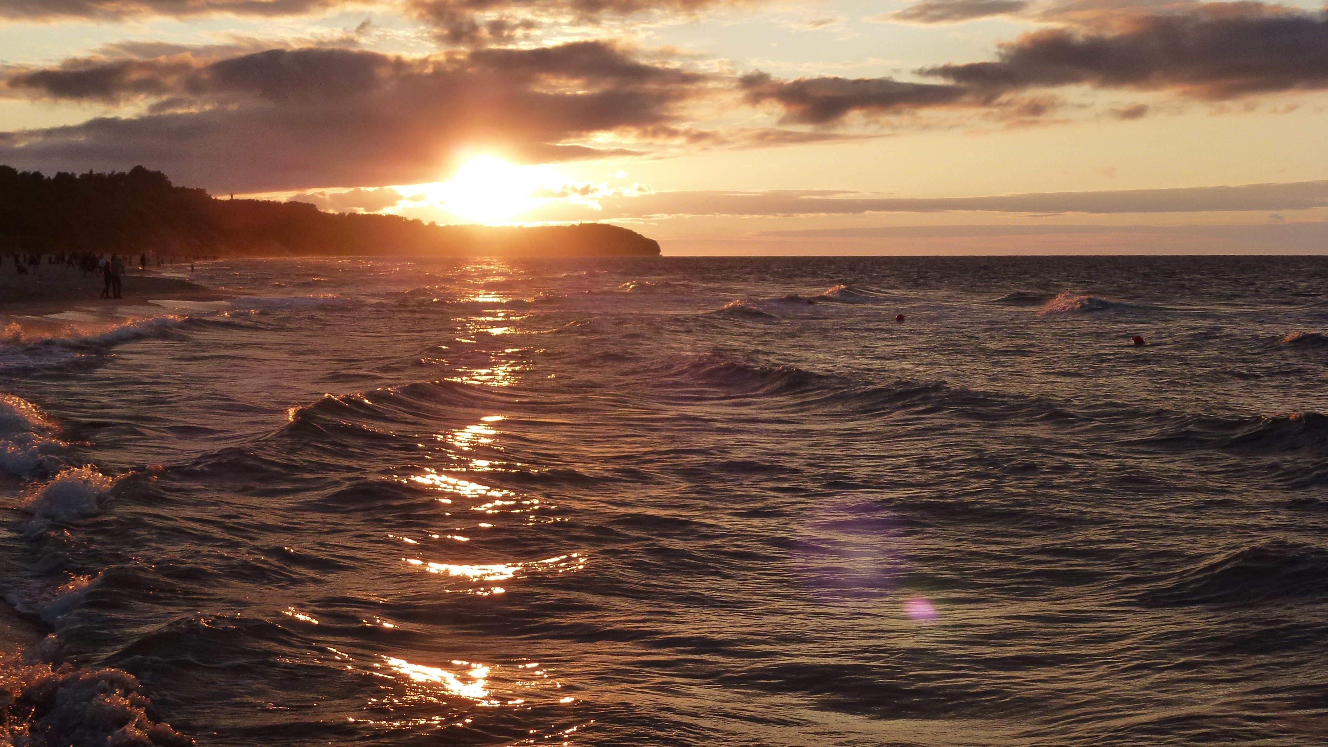 Sea Sunset Water free image download