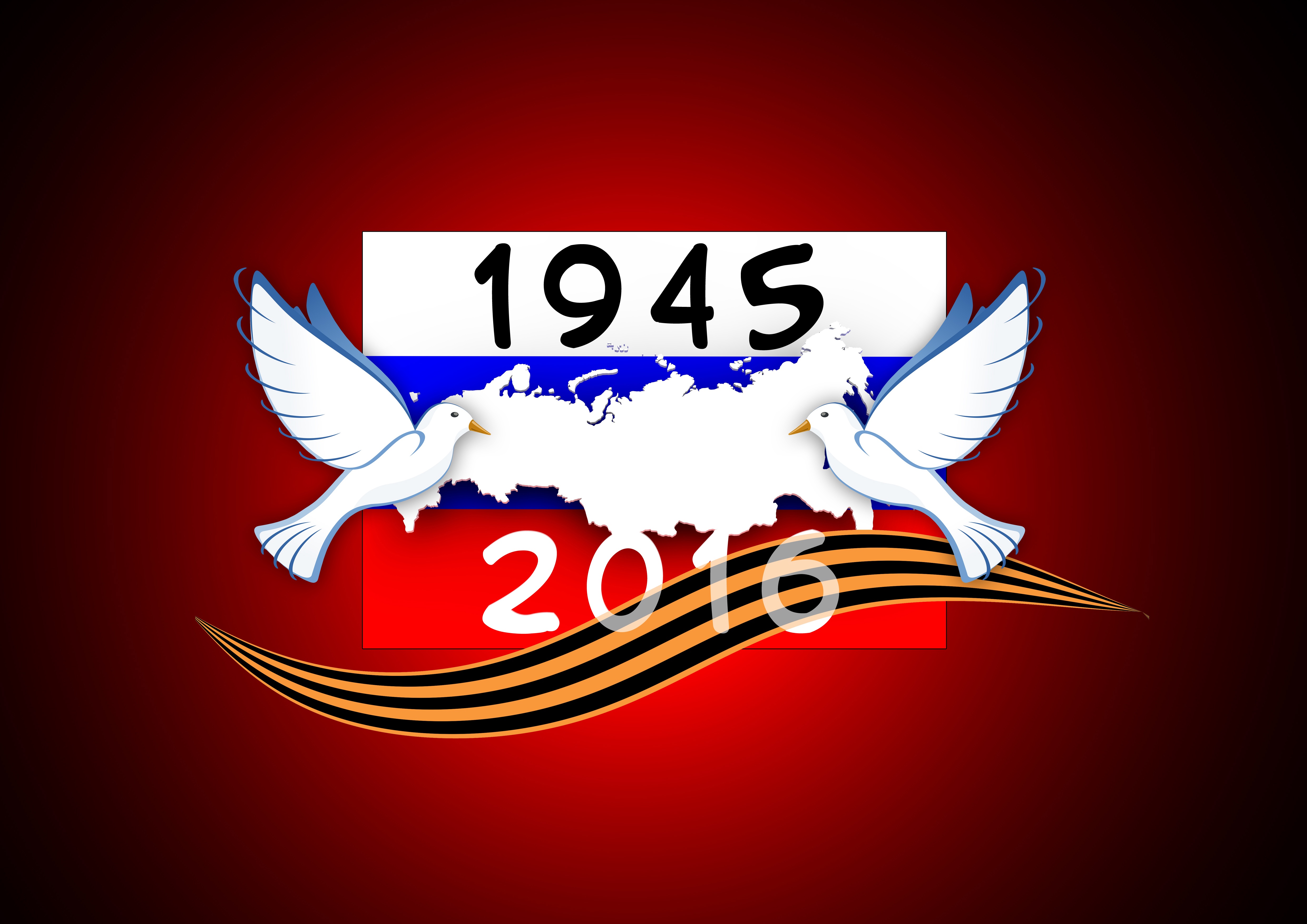 Victory day russia holiday dove free image download