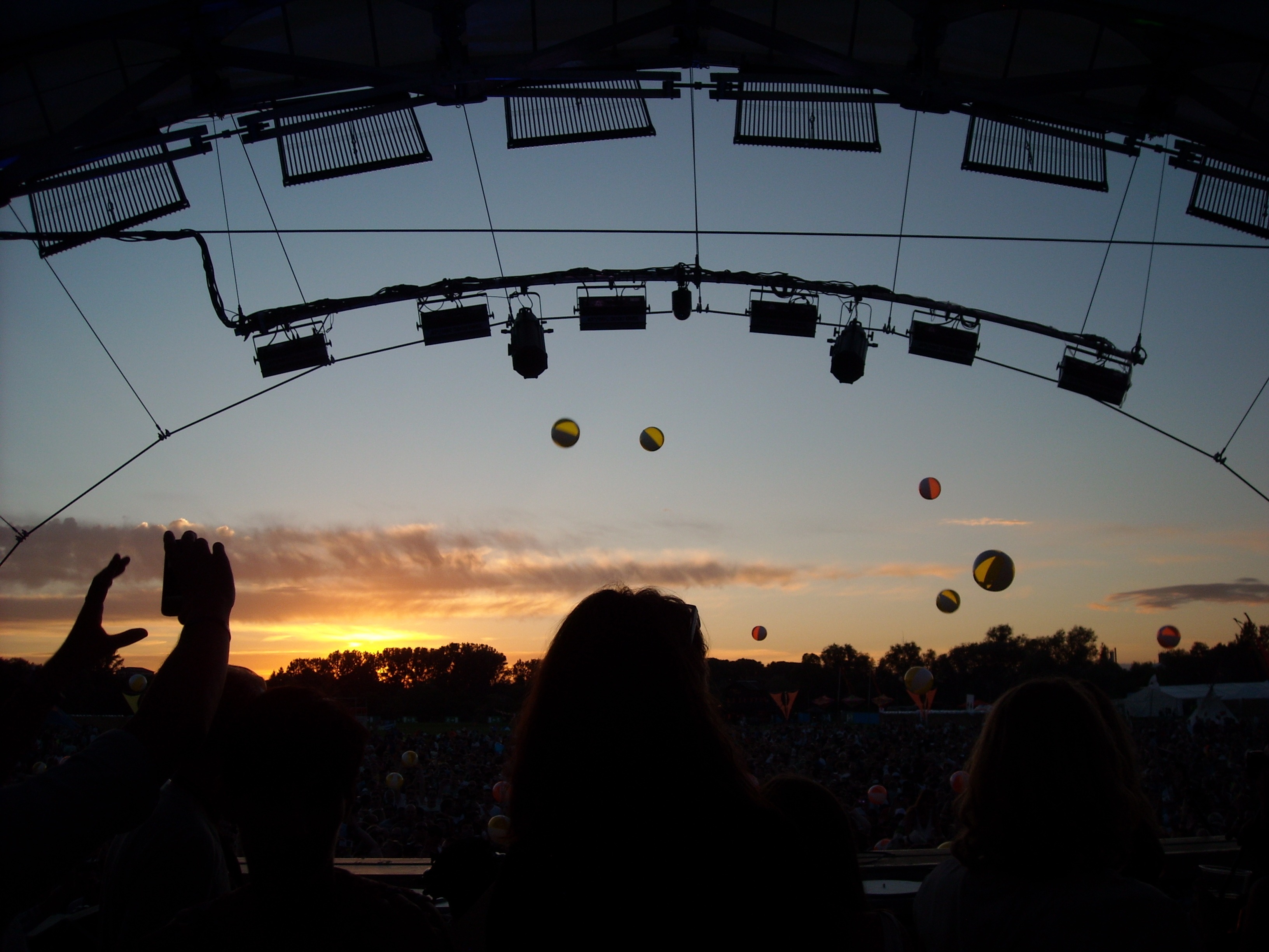 Sunset Festival Techno free image download
