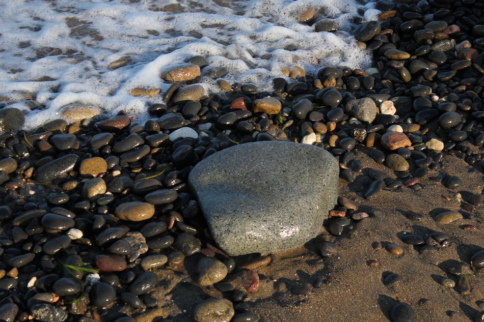 Stones Shingle Beach Foam free image download