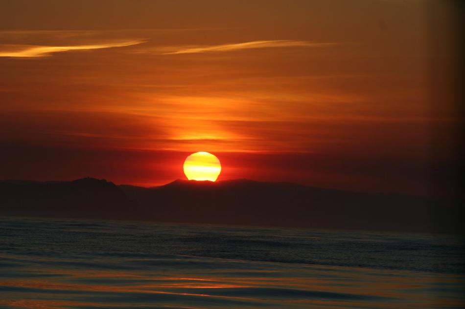 Sunset Seascape Twilight free image download