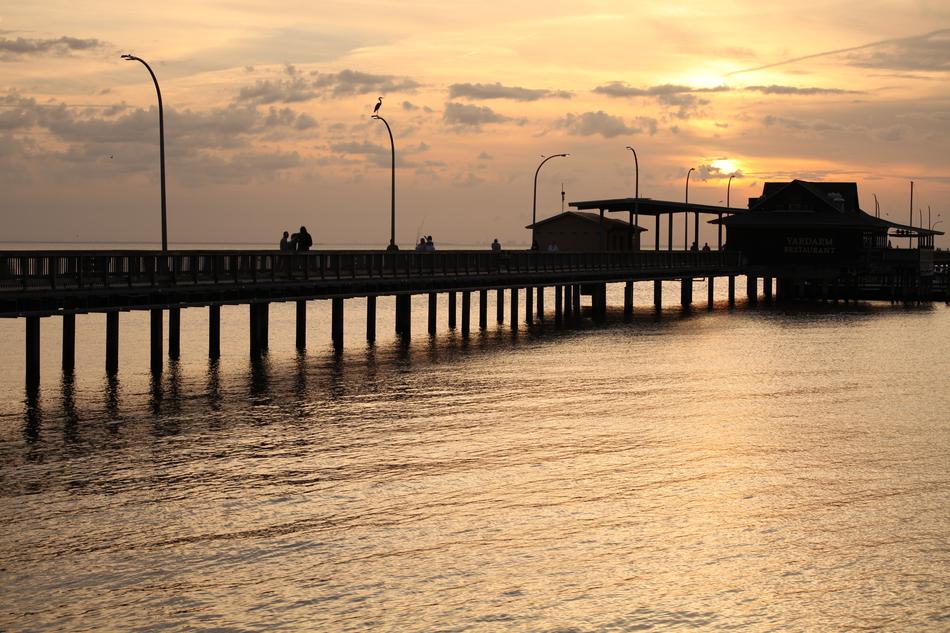 Sunset Ocean Bay free image download