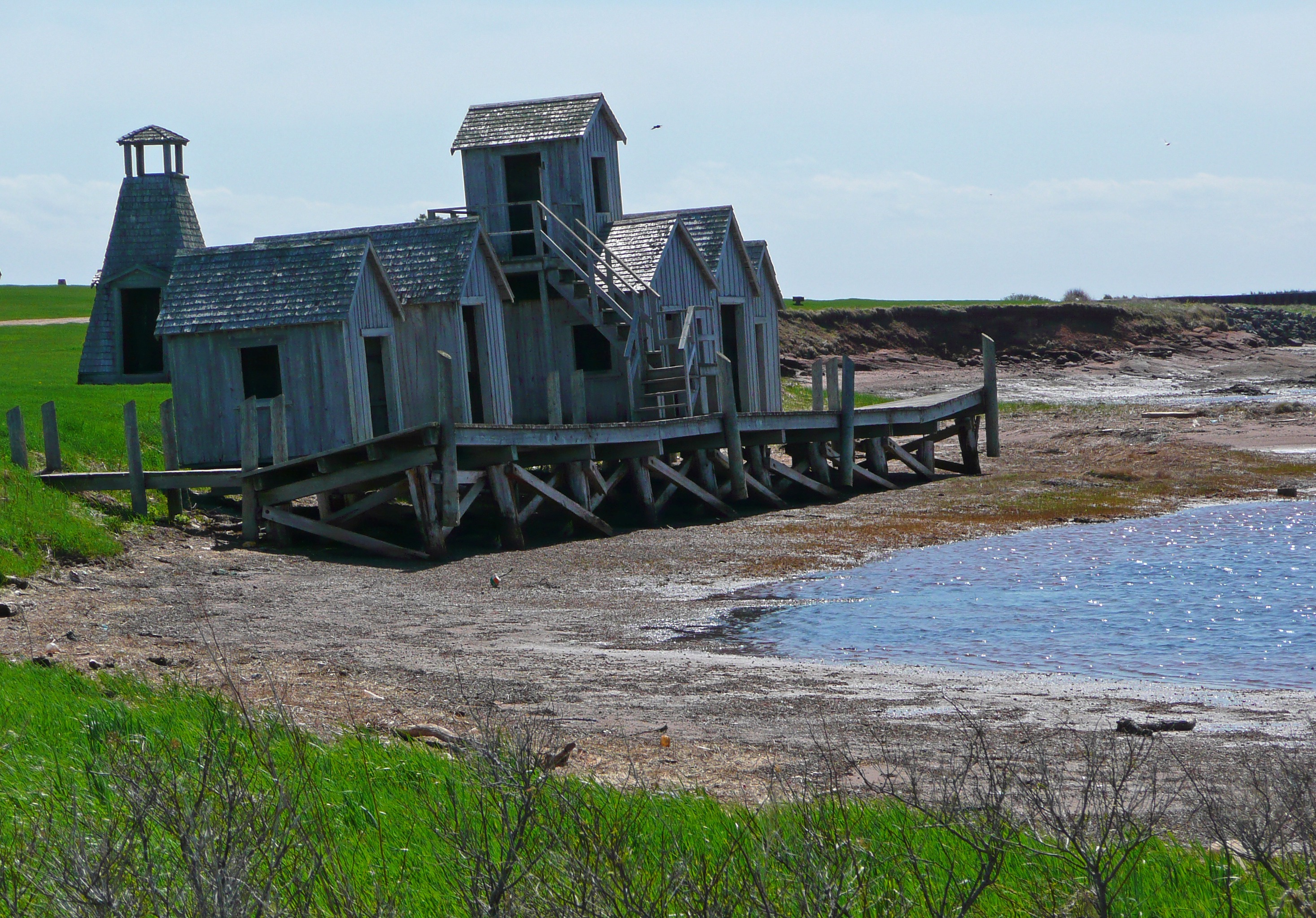 Fisher Huts Old Shoreline free image download