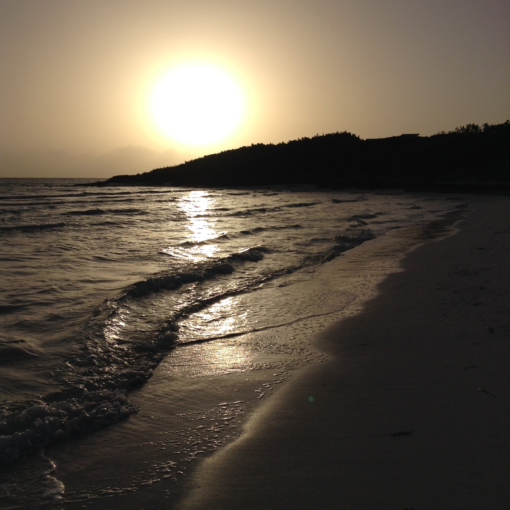 Sunset Sea Sand free image download
