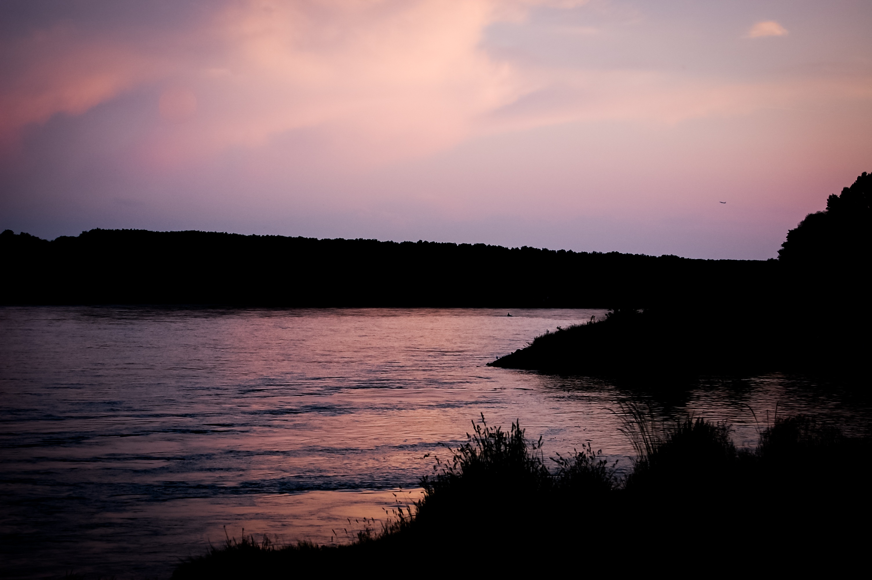 Lake Sunset Evening free image download
