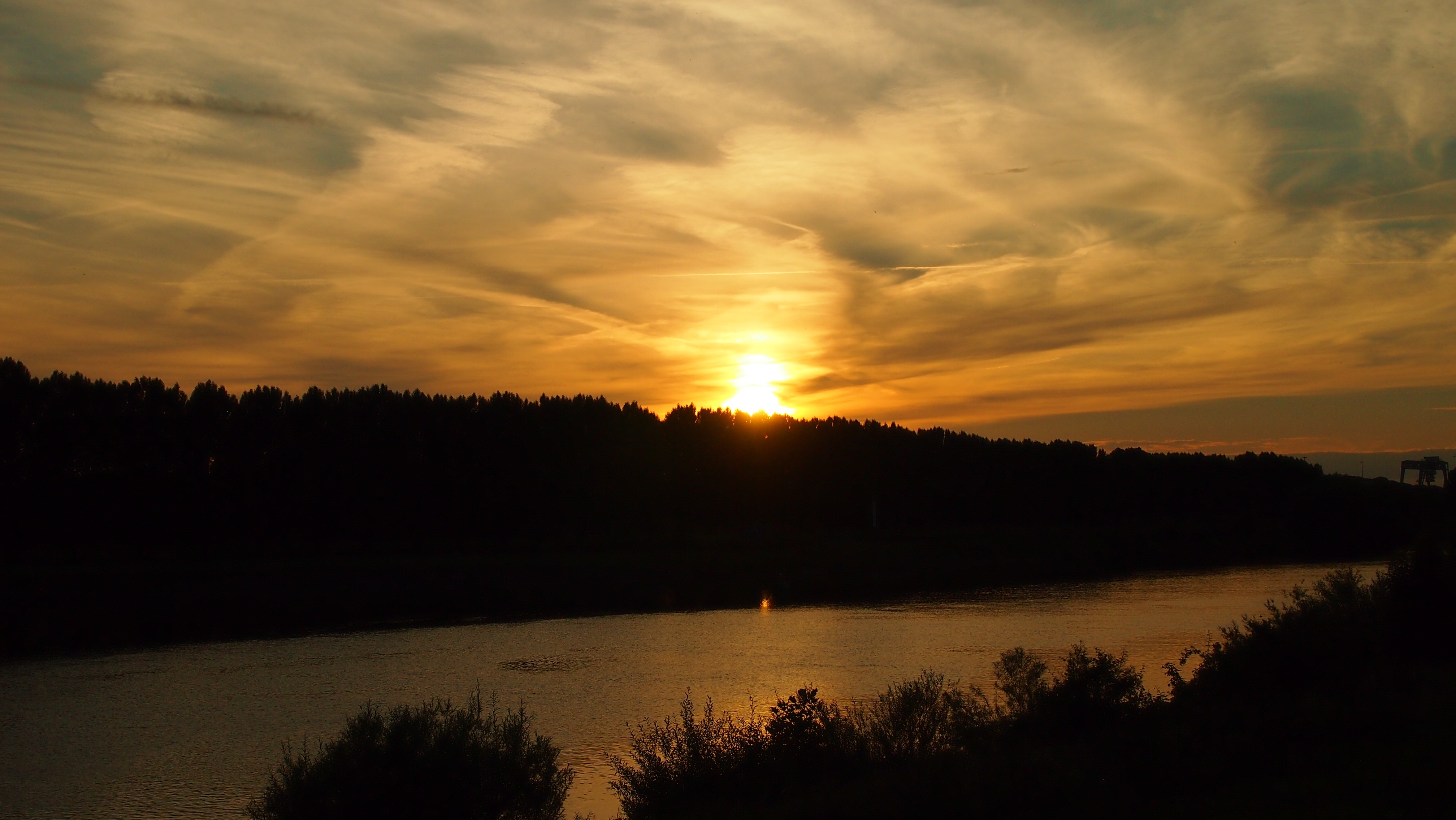 Maas Sunset Venlo free image download