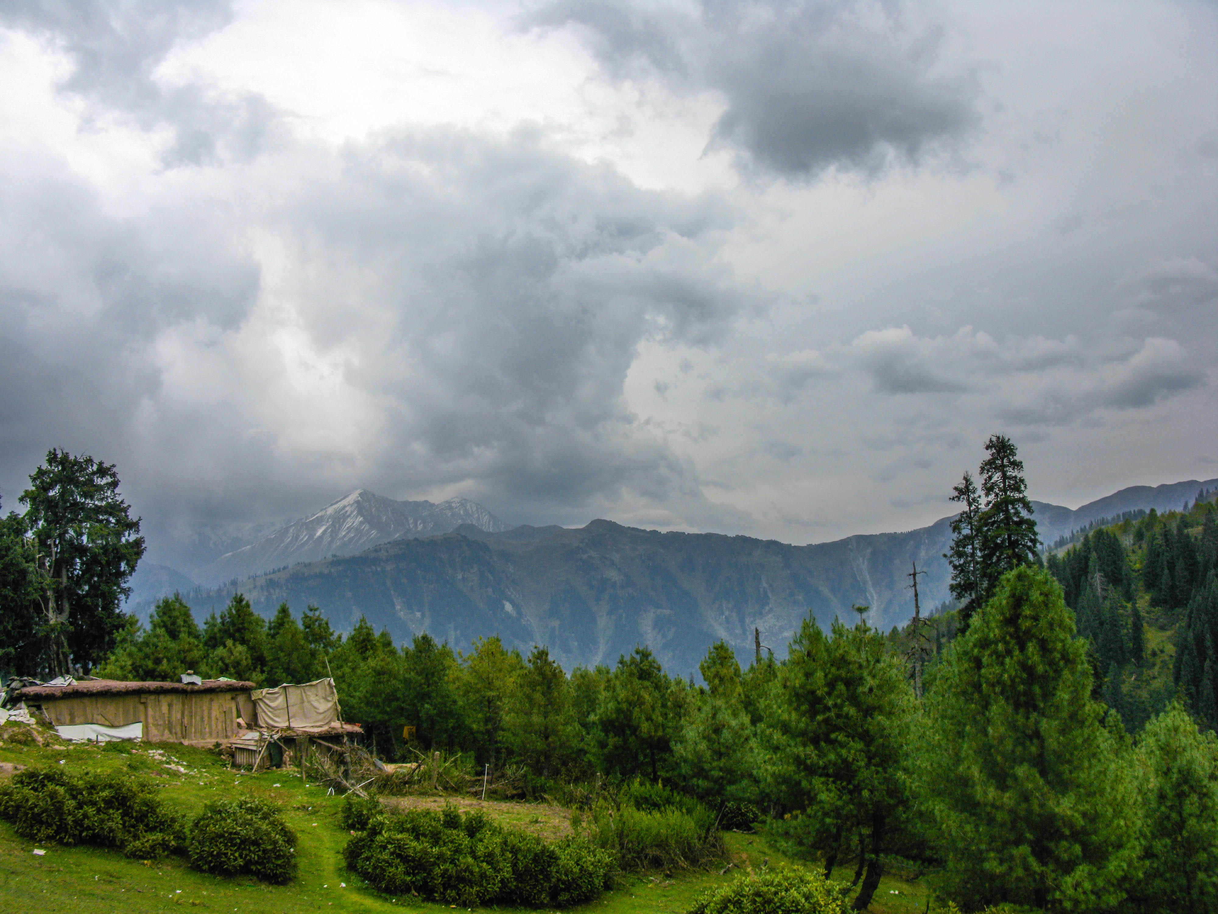 Clouds over Mountains Nature free image download