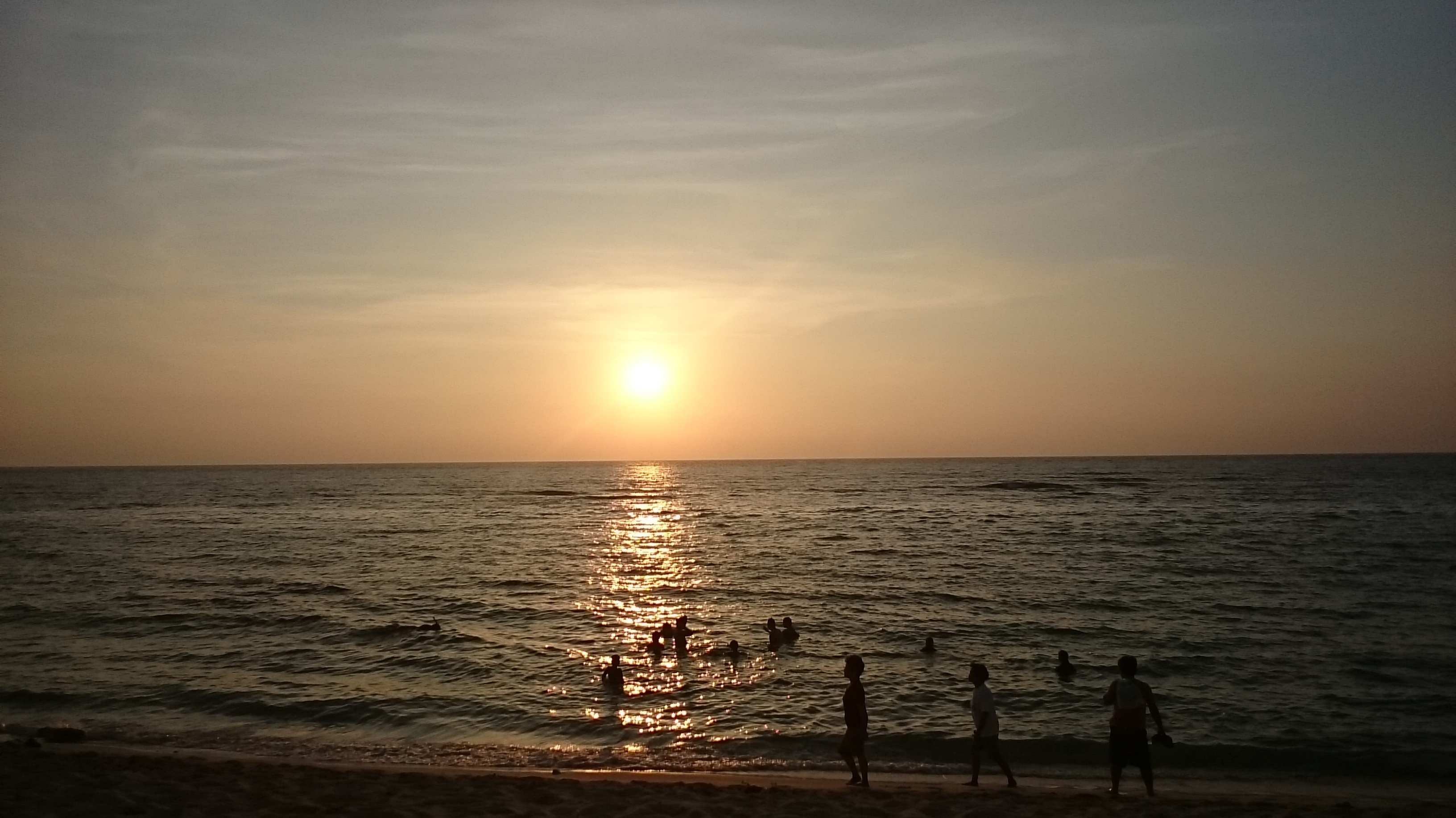 Sunset Beach Vacation free image download
