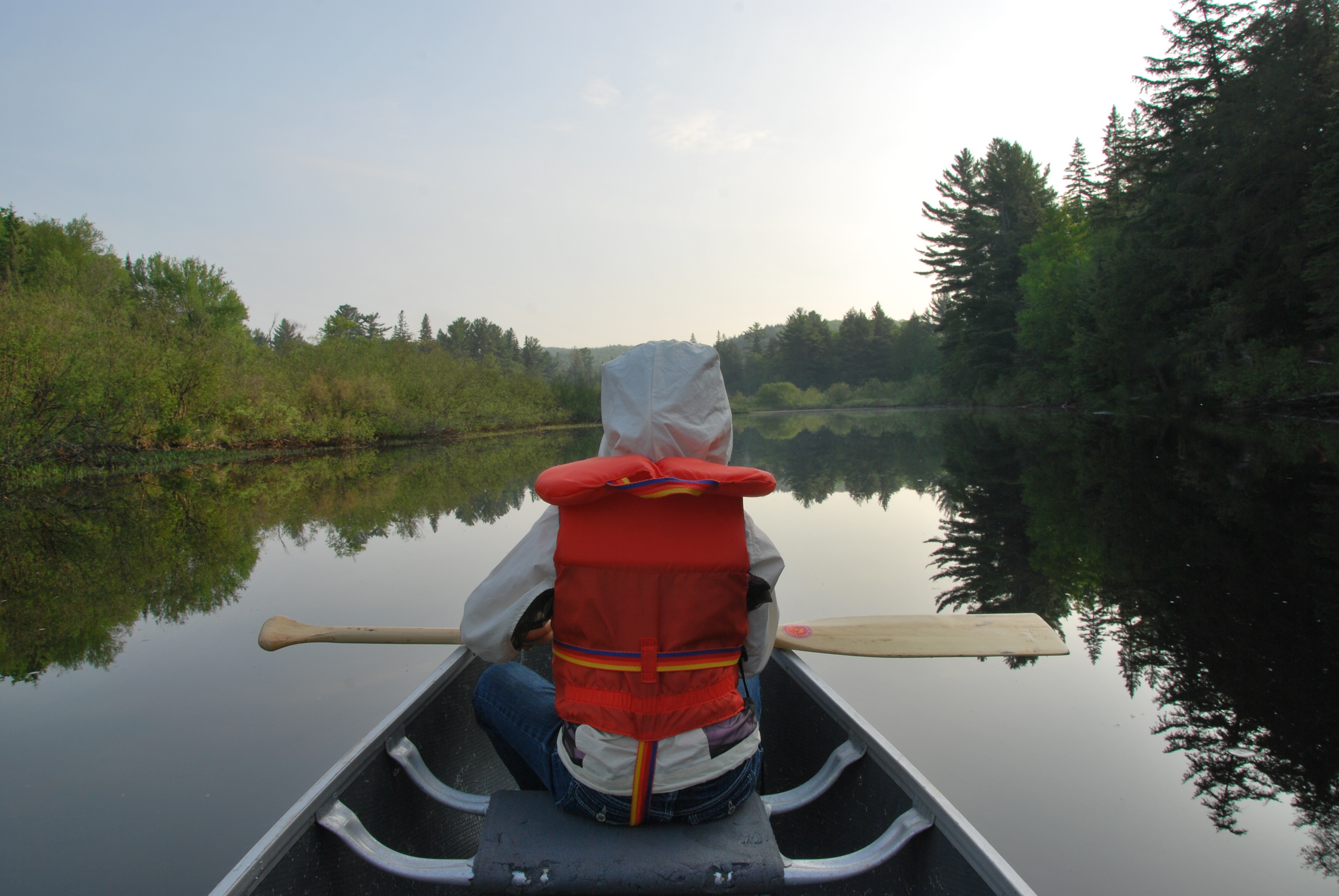 Canoe Lake Into The free image download