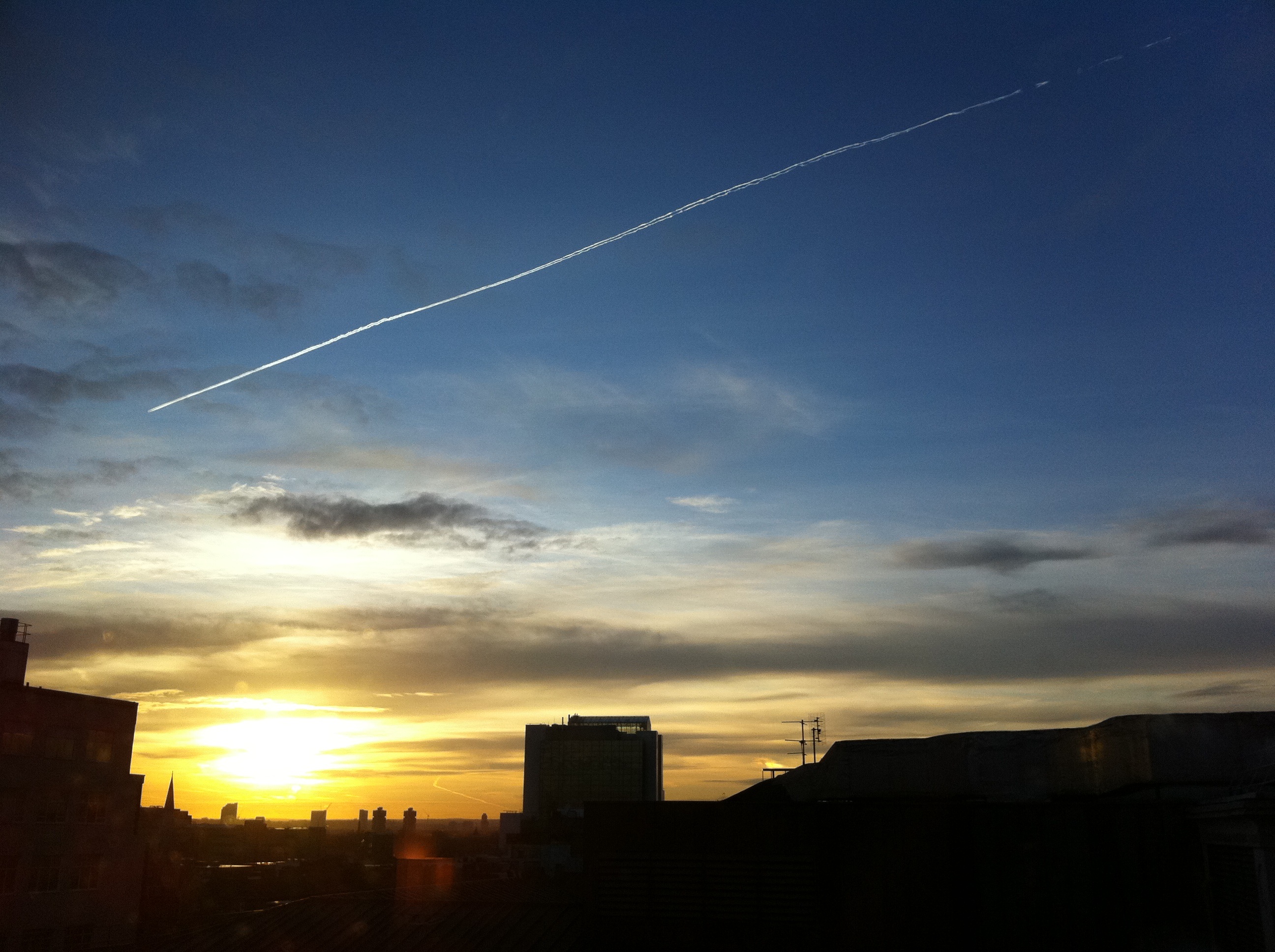 London Sky Sunrise free image download