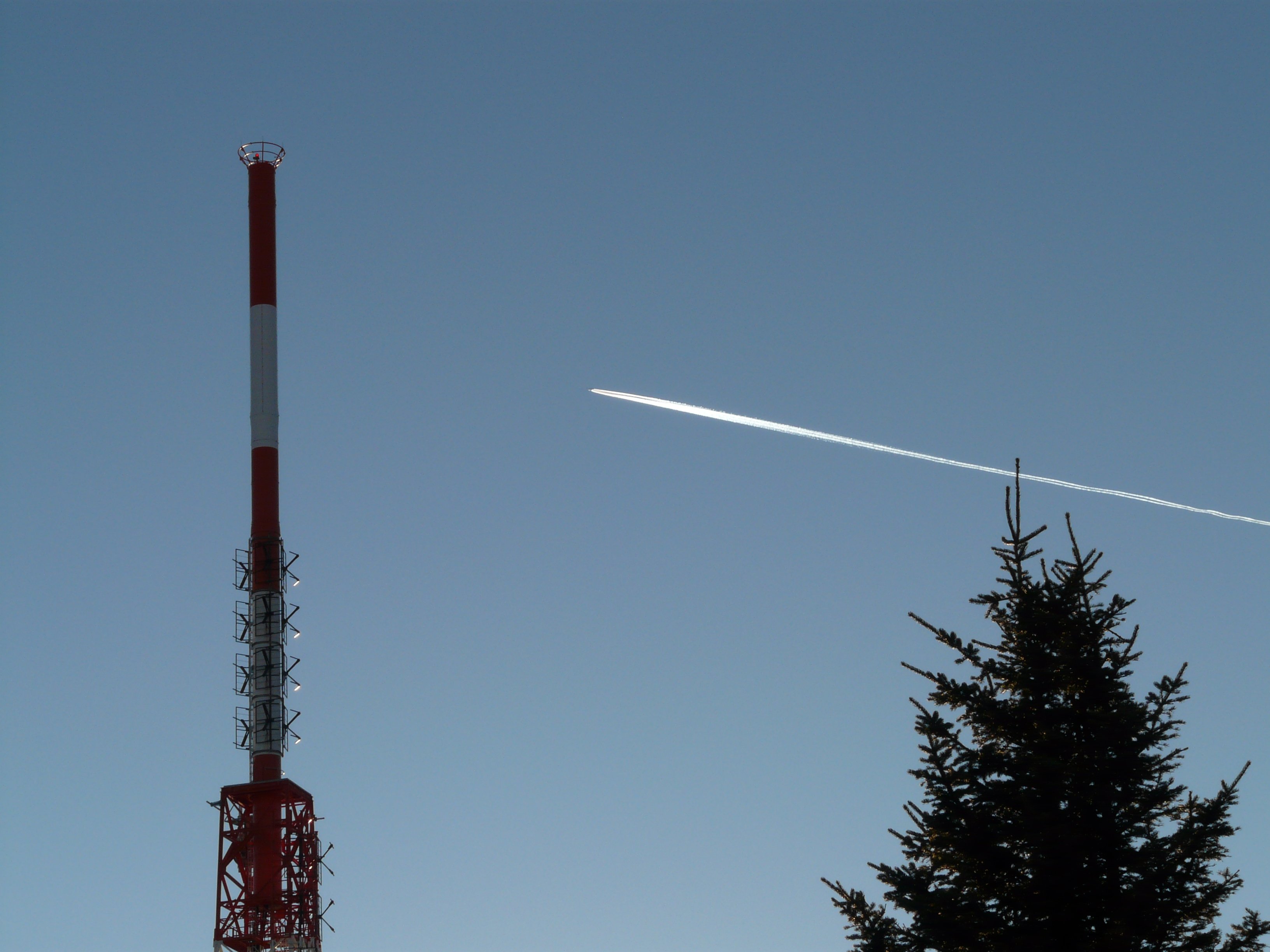 Radio Tower Mast Greened free image download