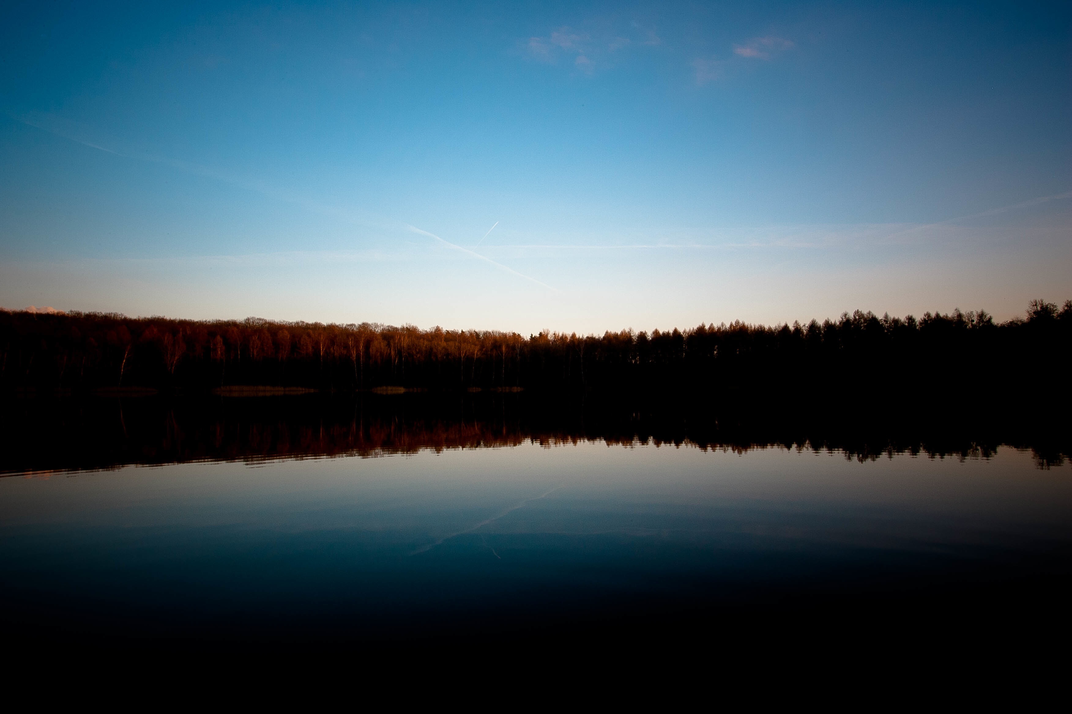 Lake Water sunset Reflection free image download
