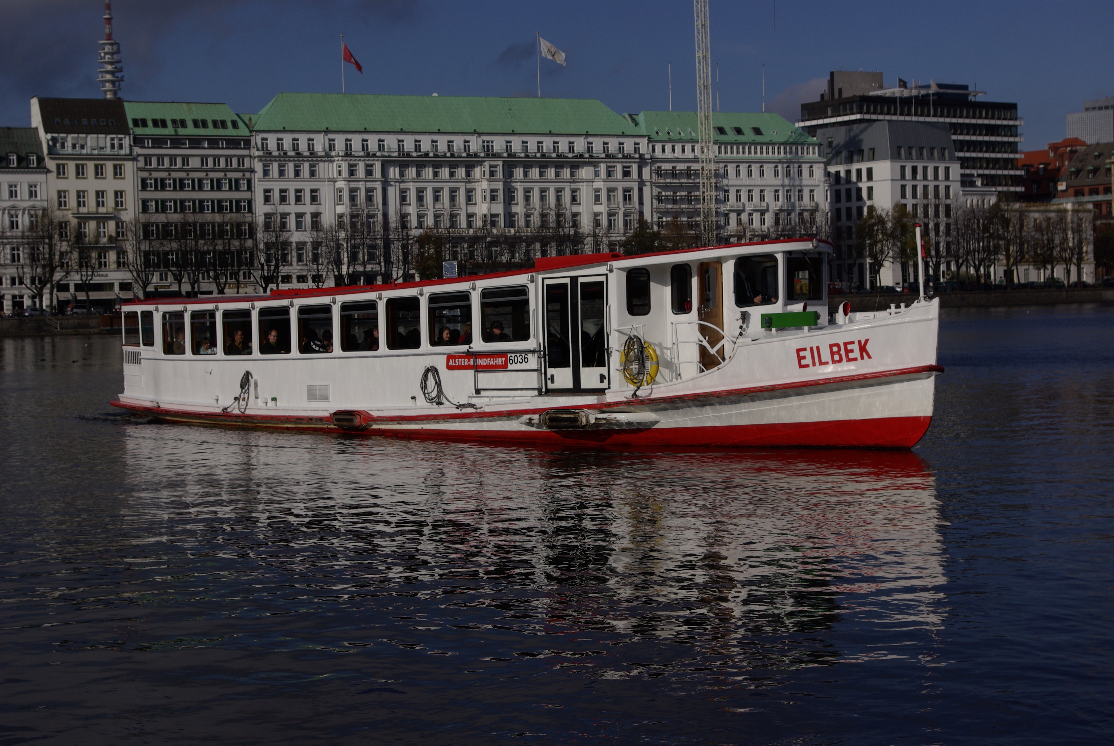 Alster Steamer Hamburg Outer free image download