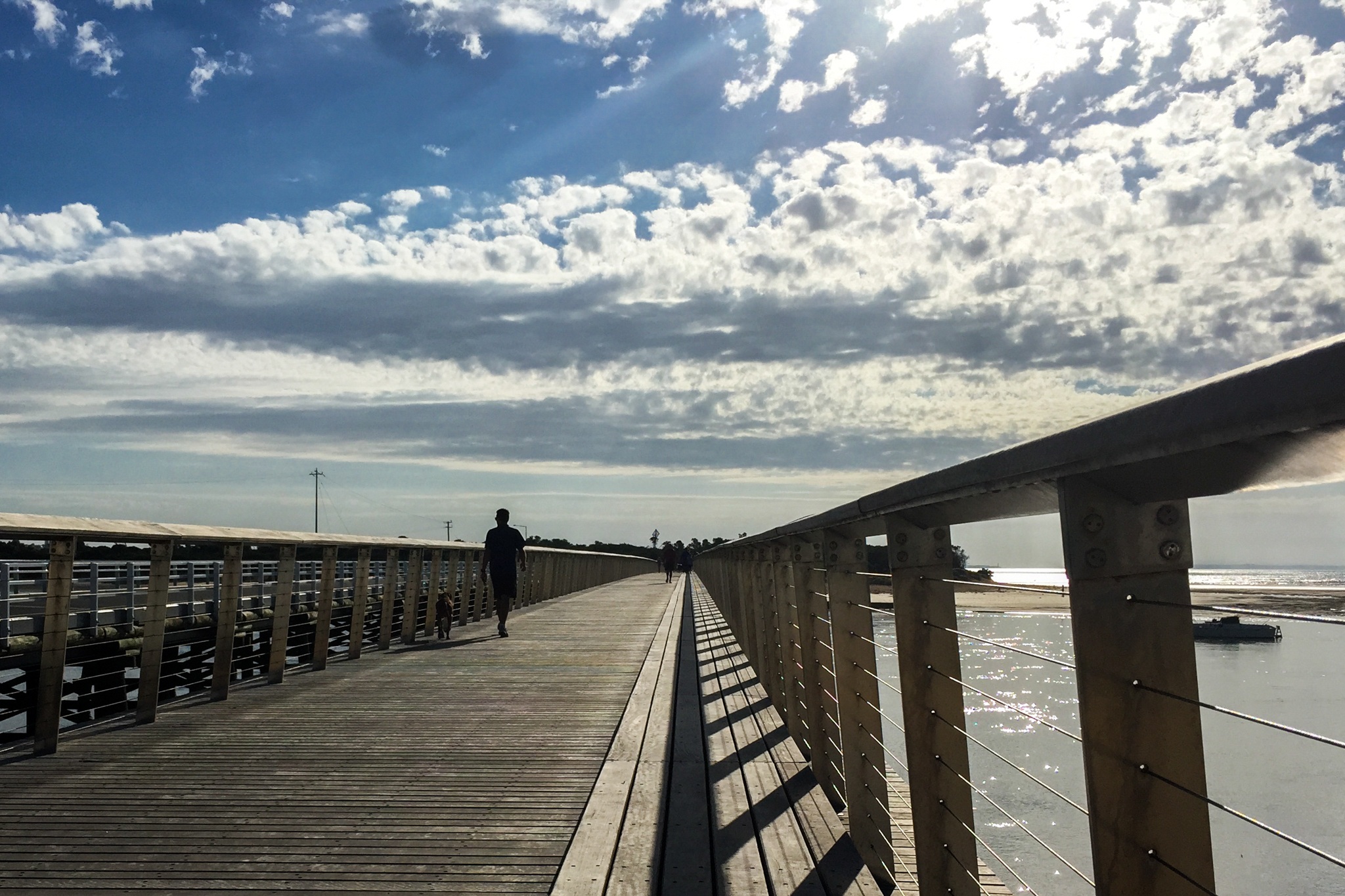 Bridge River Sky free image download