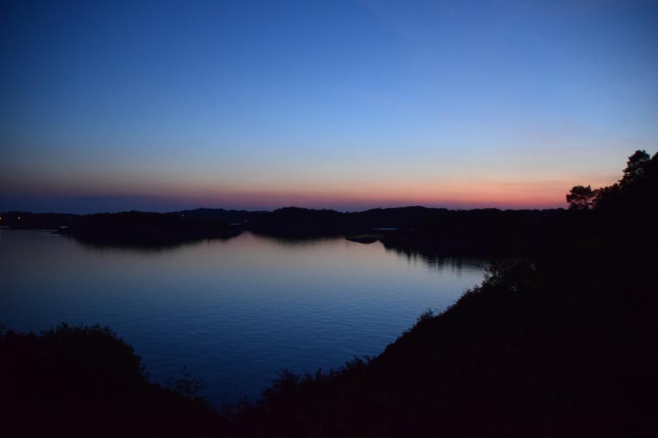 Blue Hour Sea Nature free image download