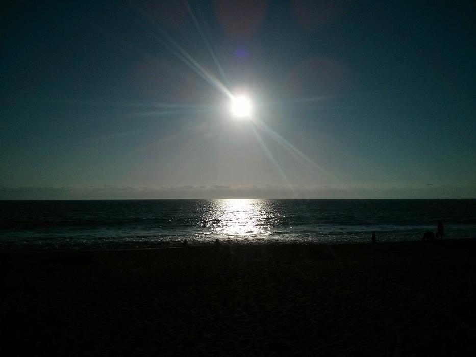 Chile Sunset Scenery free image download