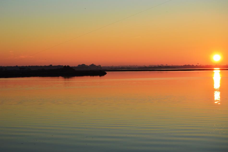 End Of Day Montijo Sunsets free image download