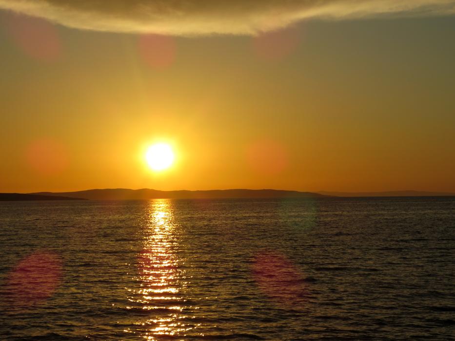Croatia Sunset Sea free image download